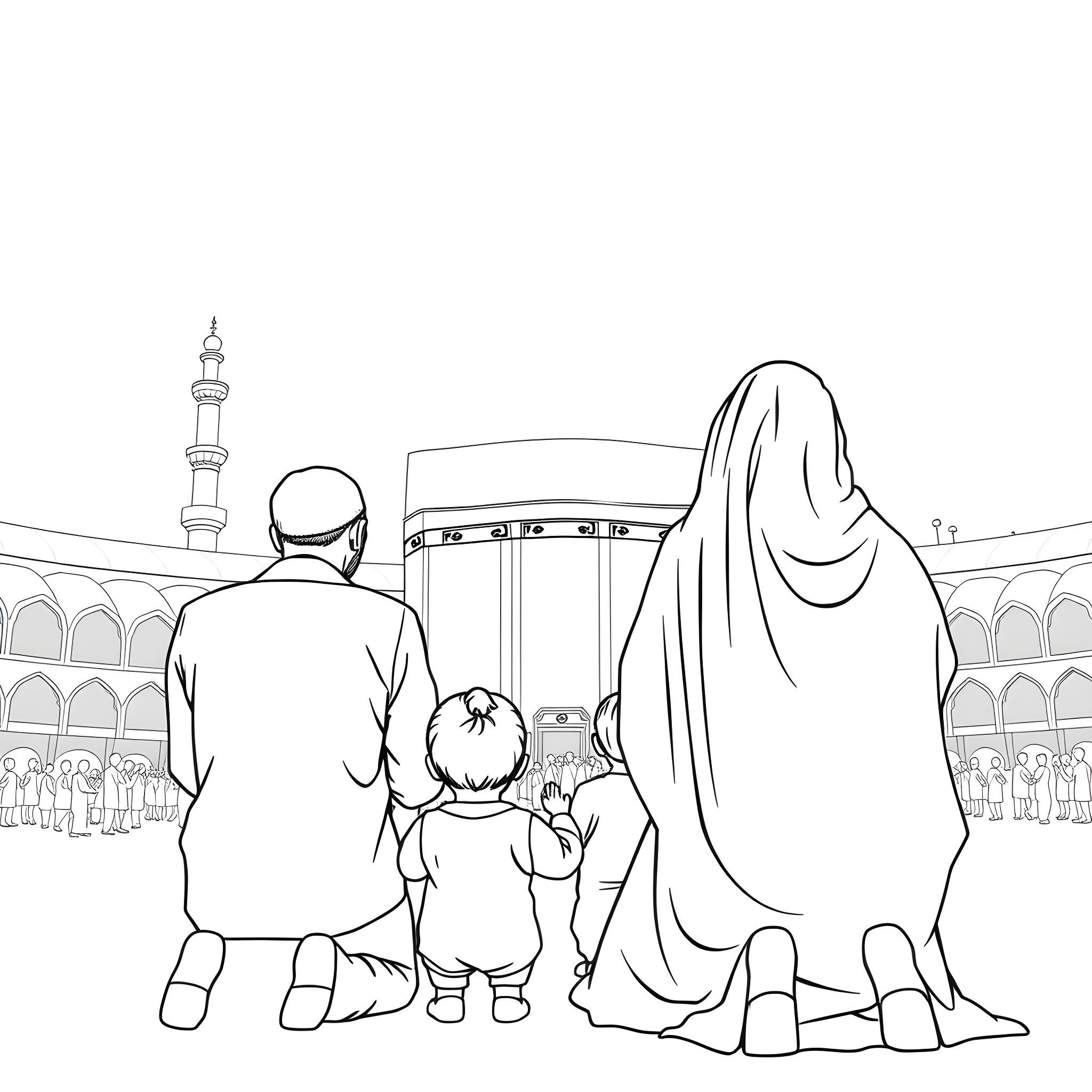 Best Muslim Coloring Pages (Free Printable PDF)
