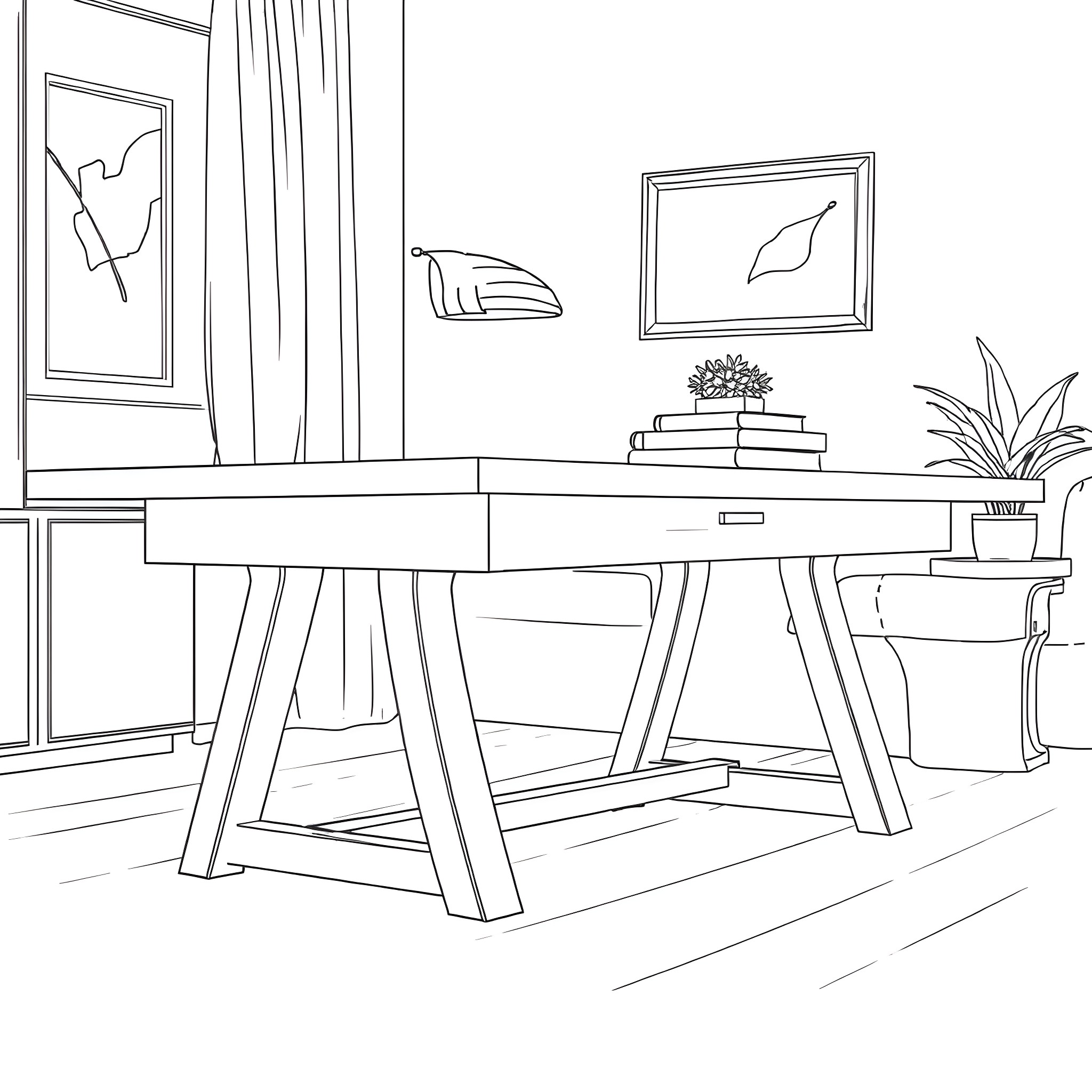 Best Table Coloring Pages (Free Printable PDF)