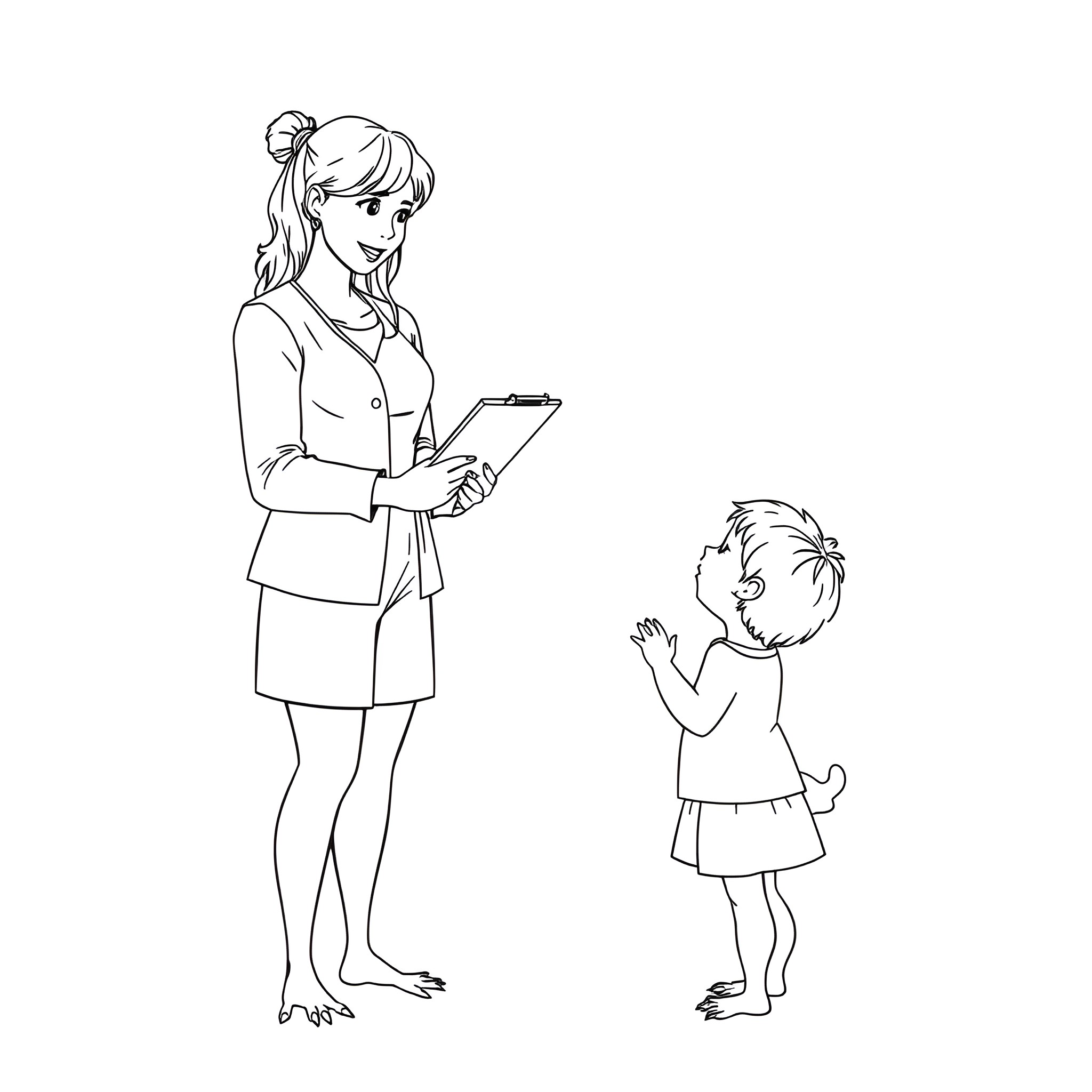 1 Best Speech Pathologist Coloring Pages (Free Printable PDFs)