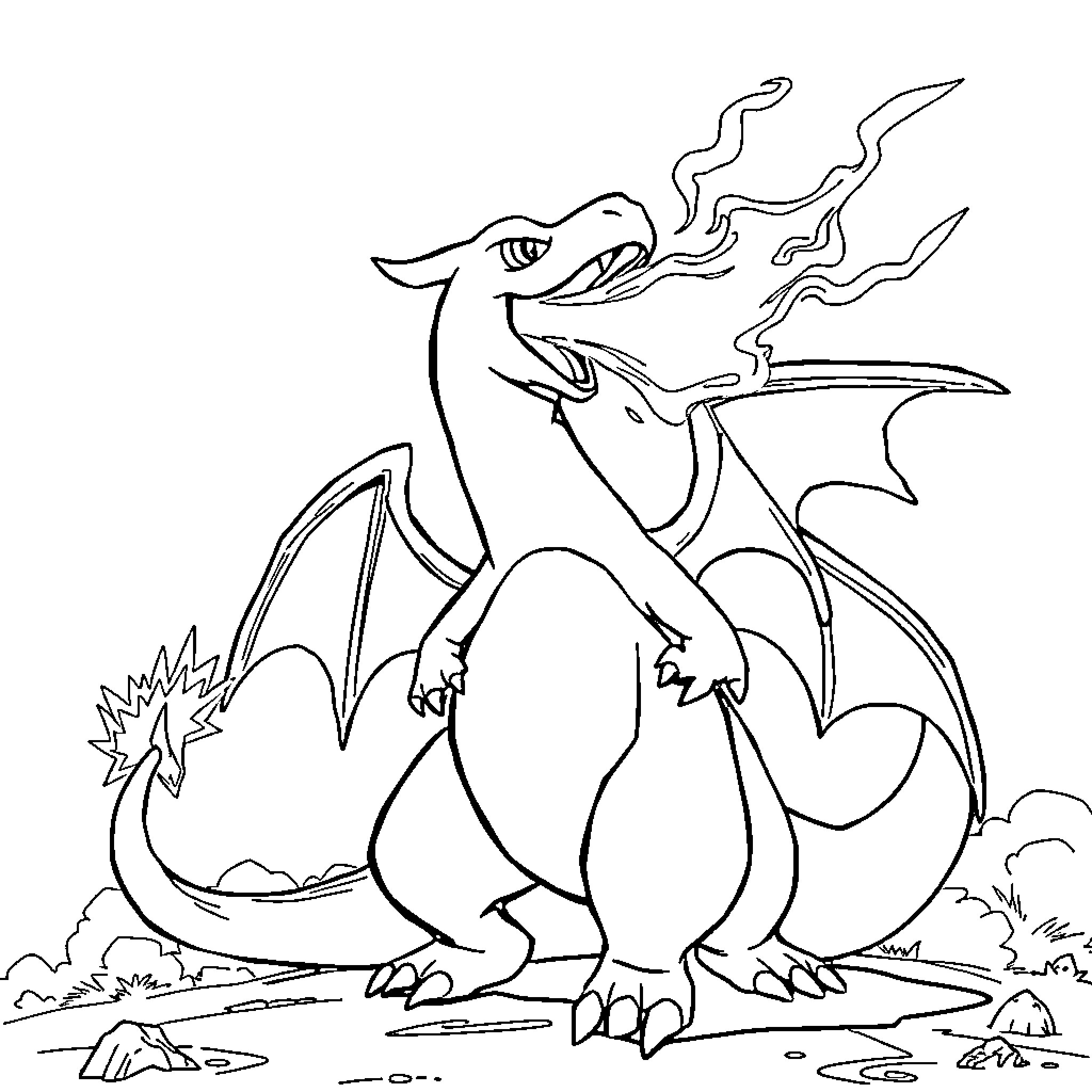 Best Charizard Coloring Pages (Free Printable PDF)