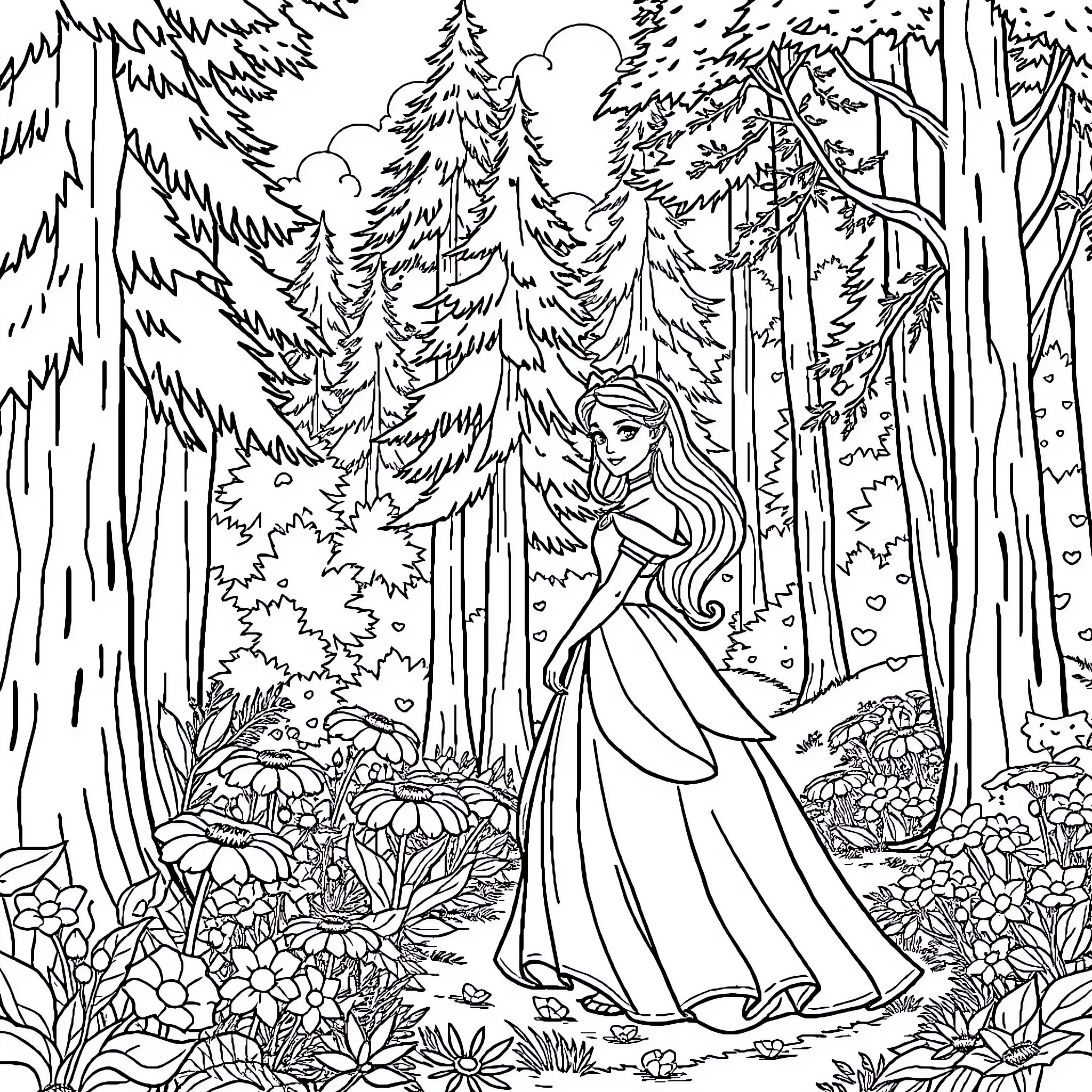 220 Best Disney Princess Coloring Pages (Free Printable PDFs)