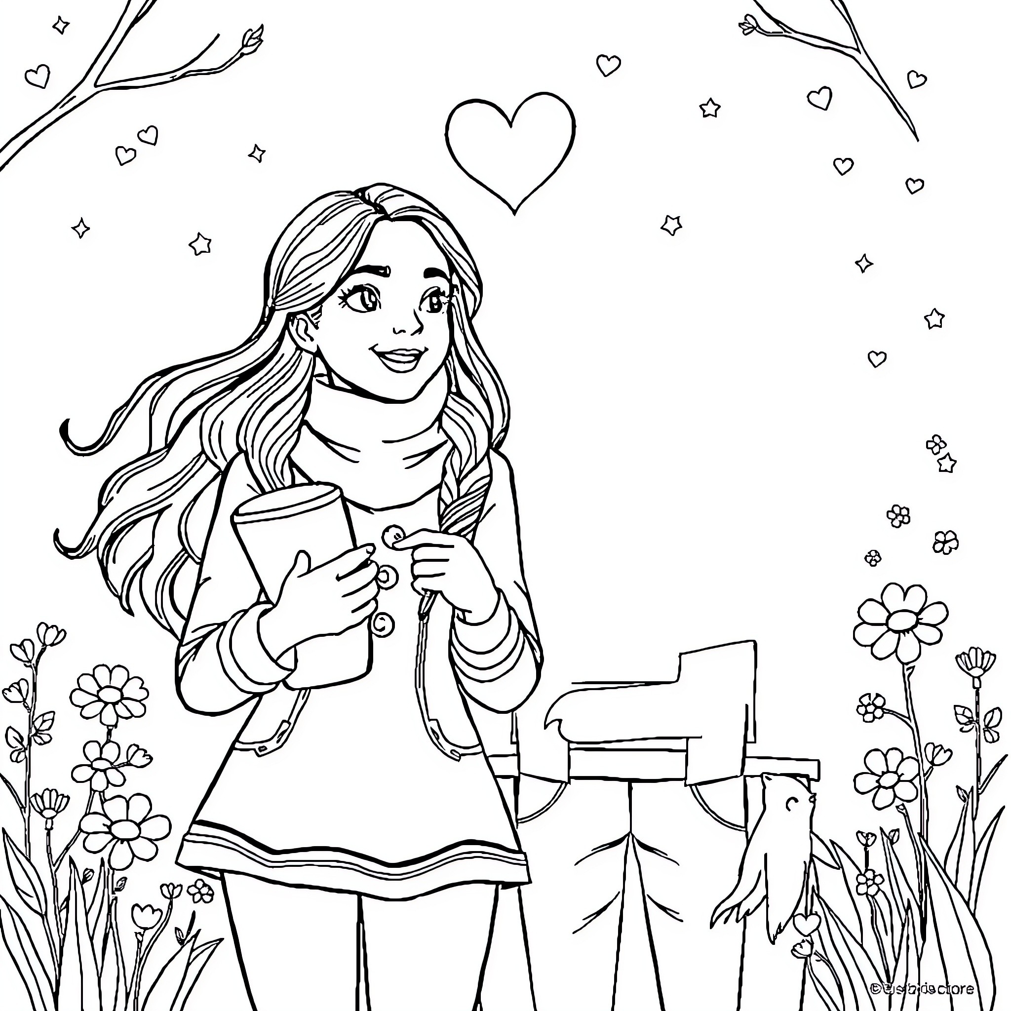 Best Mélanine Coloring Pages (Free Printable PDF)