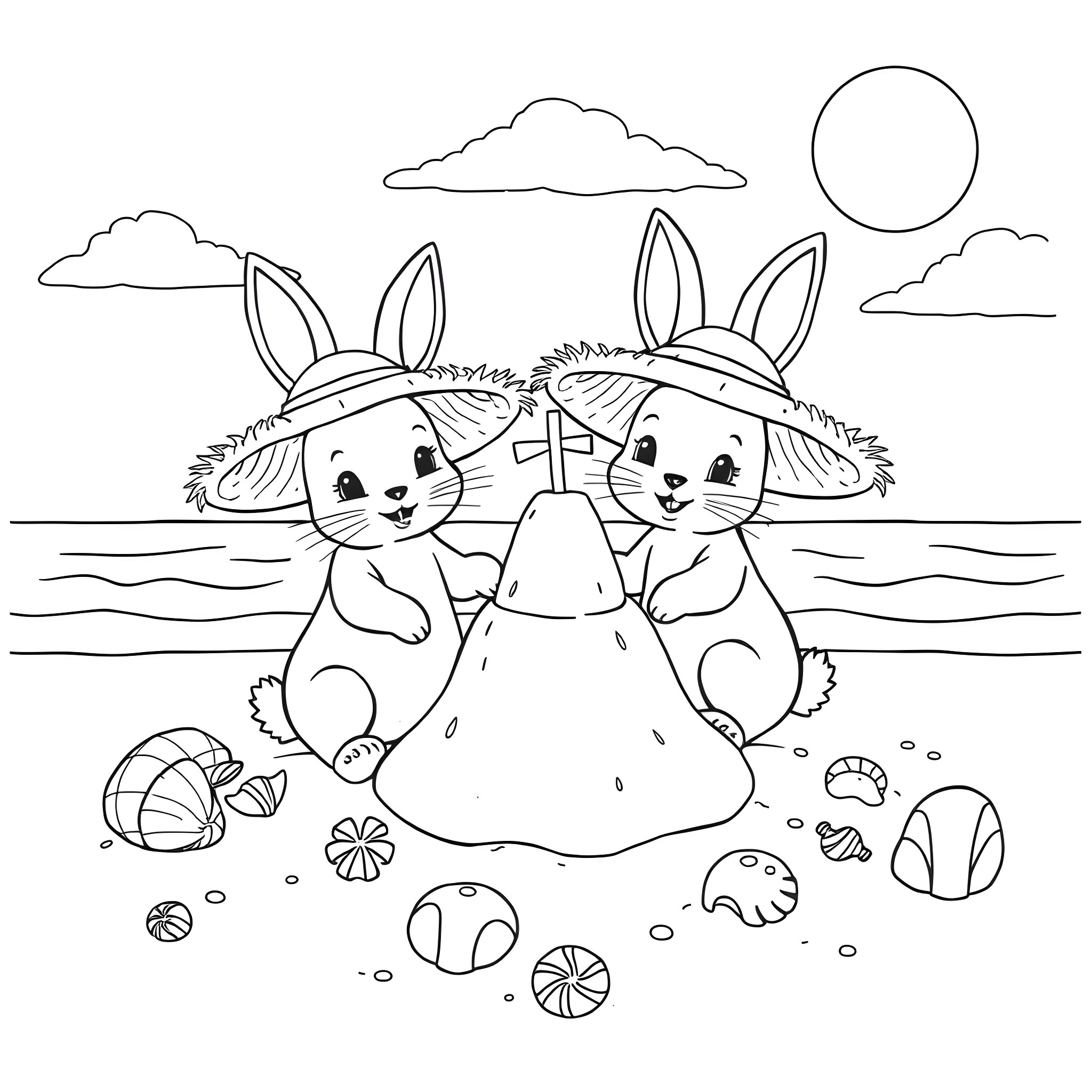 25 Best Bunny Coloring Pages (Free Printable PDFs)
