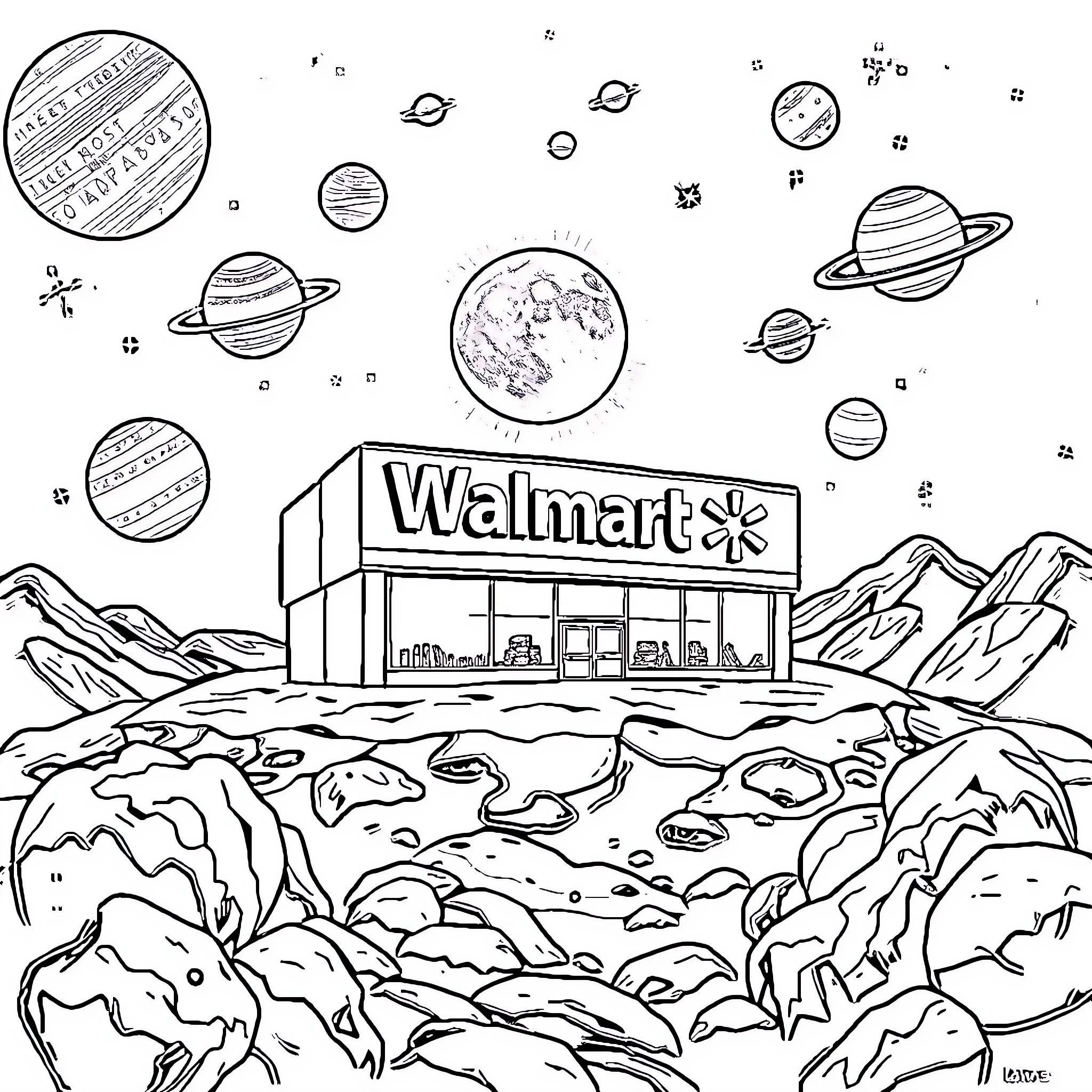 4 Best Walmart Coloring Pages (Free Printable PDFs)