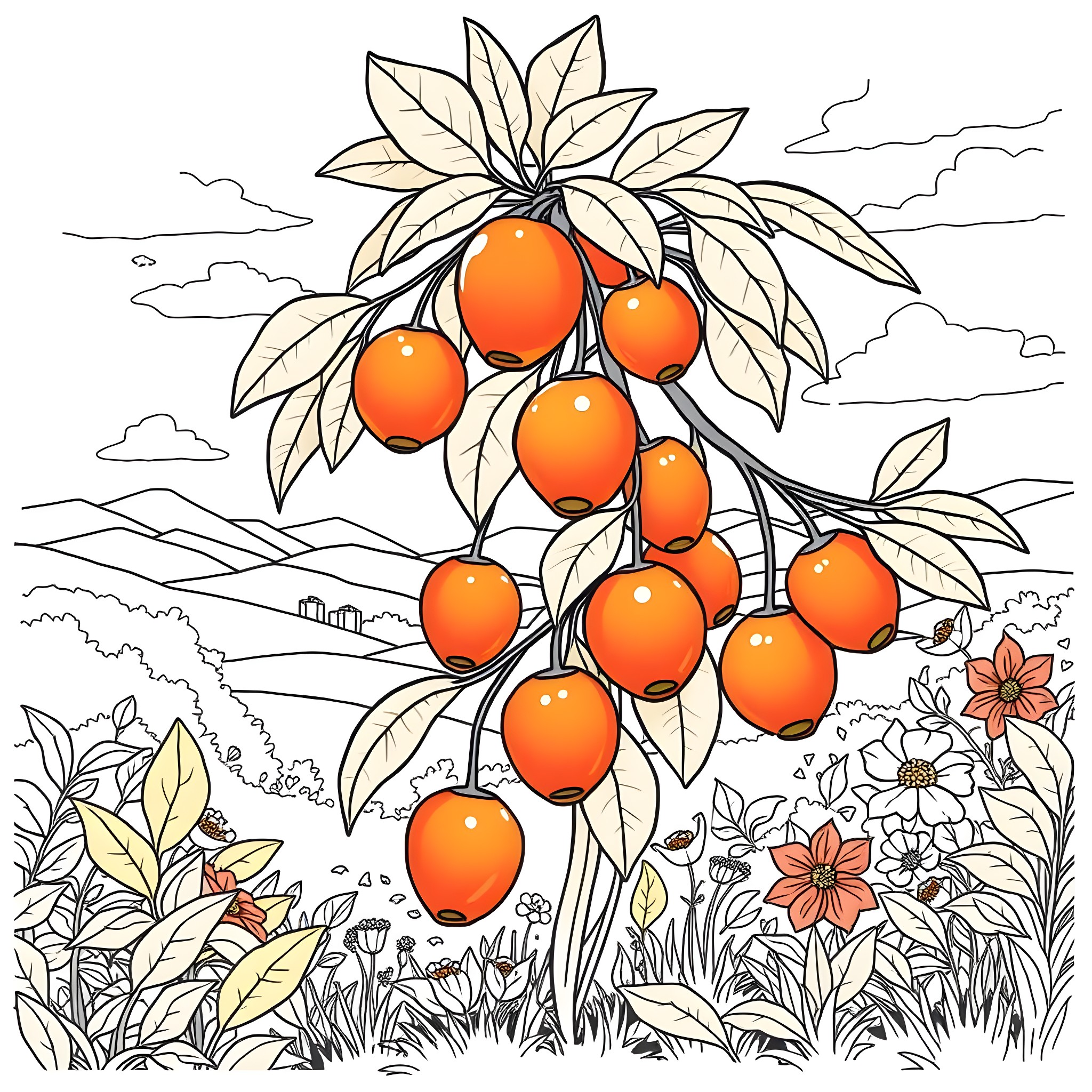 Best Fruit Coloring Pages (Free Printable PDF)