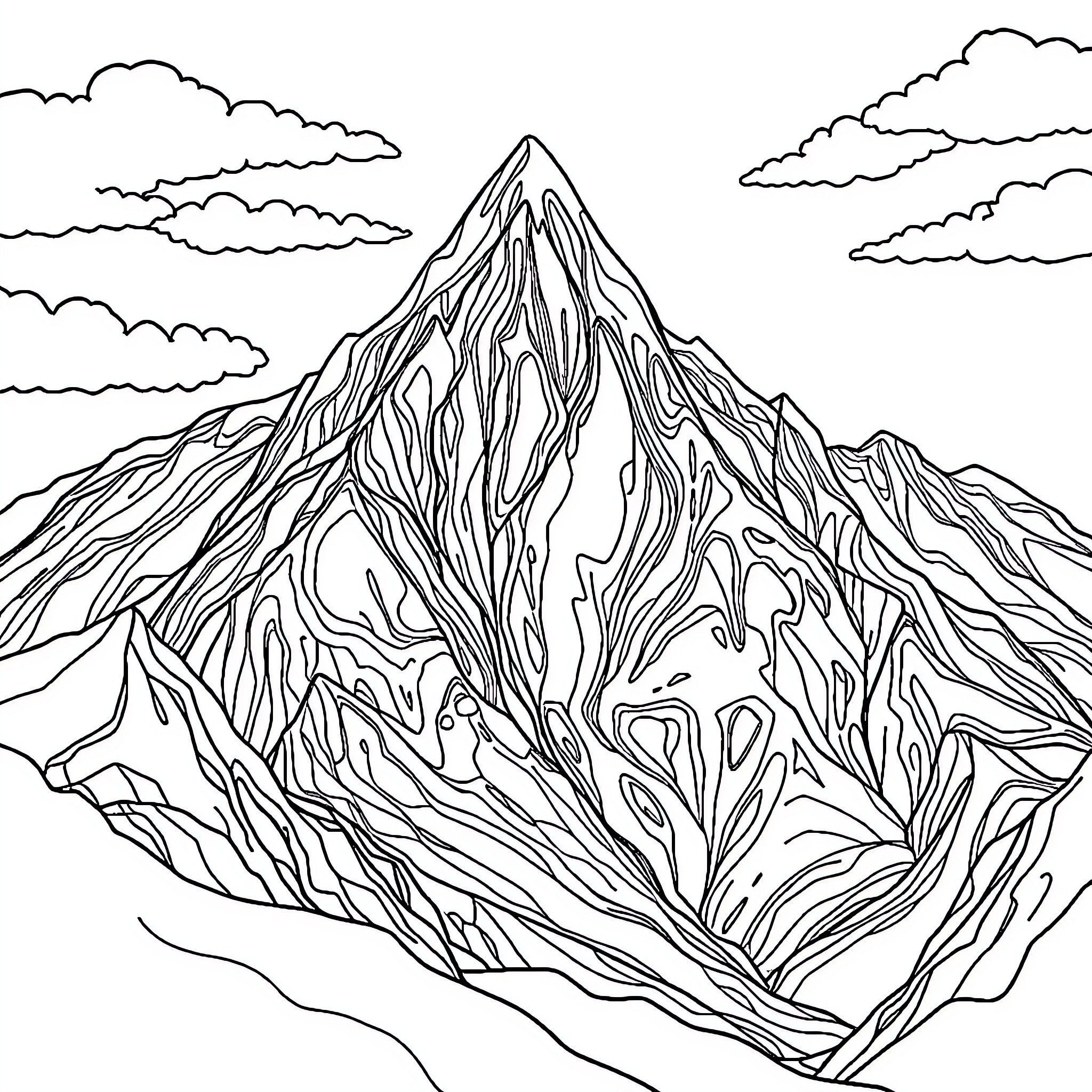 Best Rock Coloring Pages (Free Printable PDF)