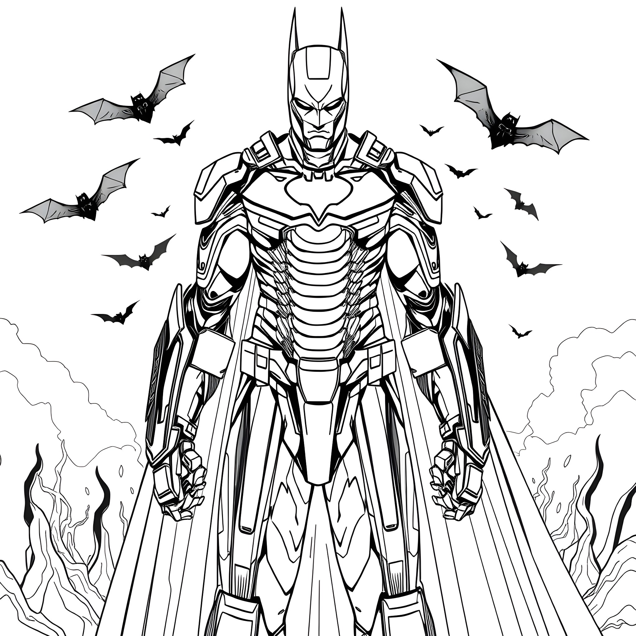 158 Best Batman Coloring Pages (Free Printable PDFs)