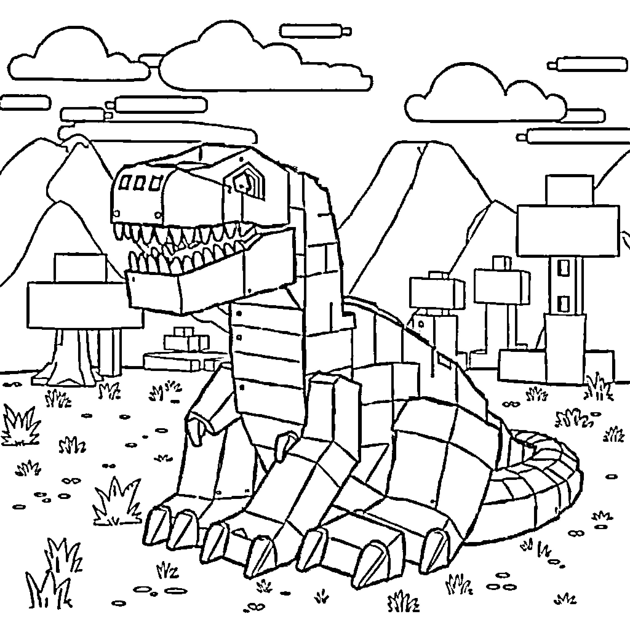 Best Indolente Rex Coloring Pages (Free Printable PDF)