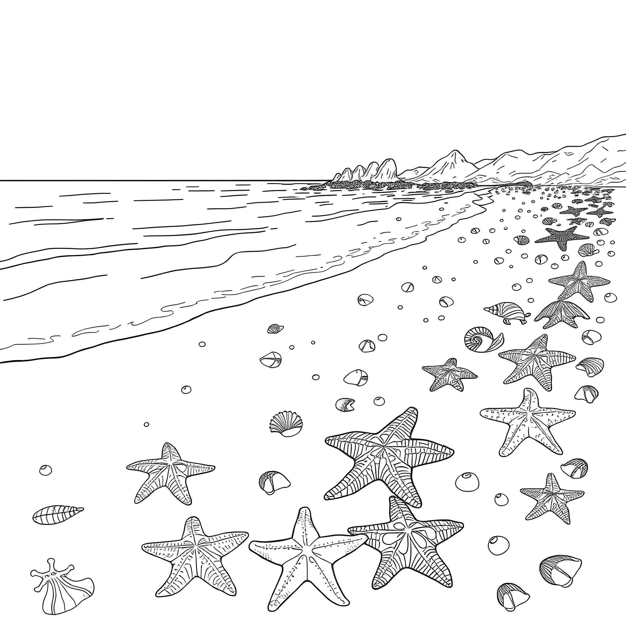 164 Best Beach Coloring Pages (Free Printable PDFs)