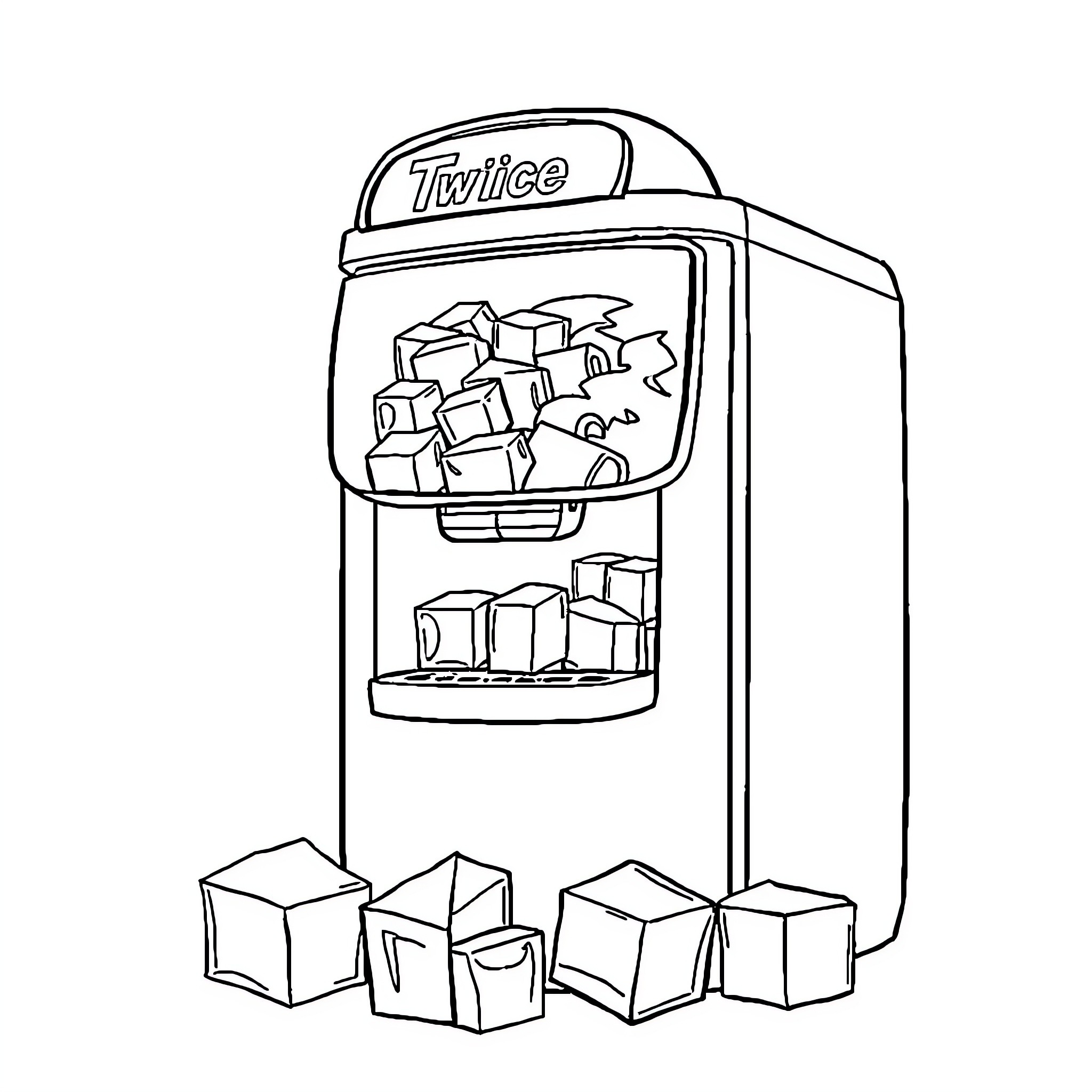 Best Ice Machine Coloring Pages (Free Printable PDF)