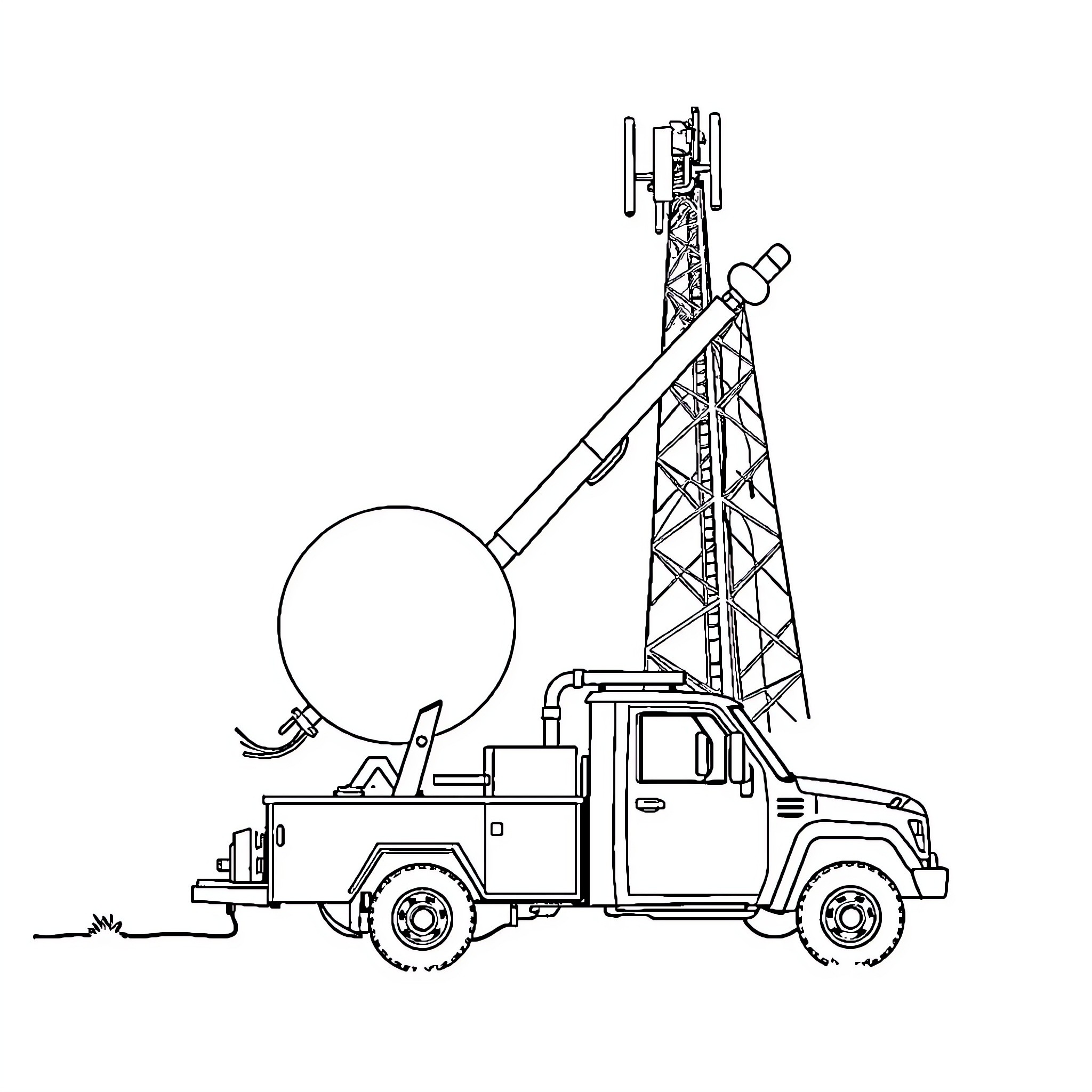 Best Utility Car Coloring Pages (Free Printable PDF)