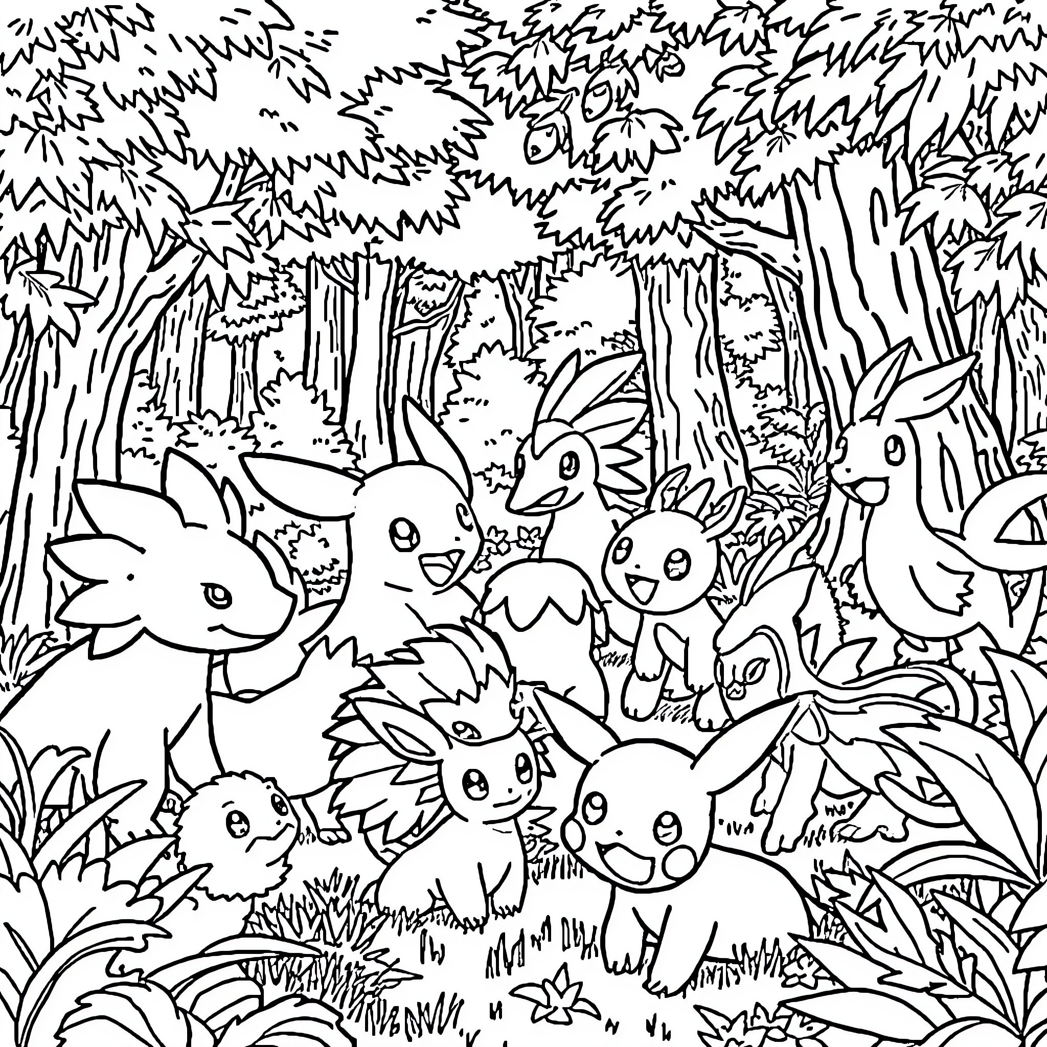 533 Best Pokémon Coloring Pages (Free Printable PDFs)
