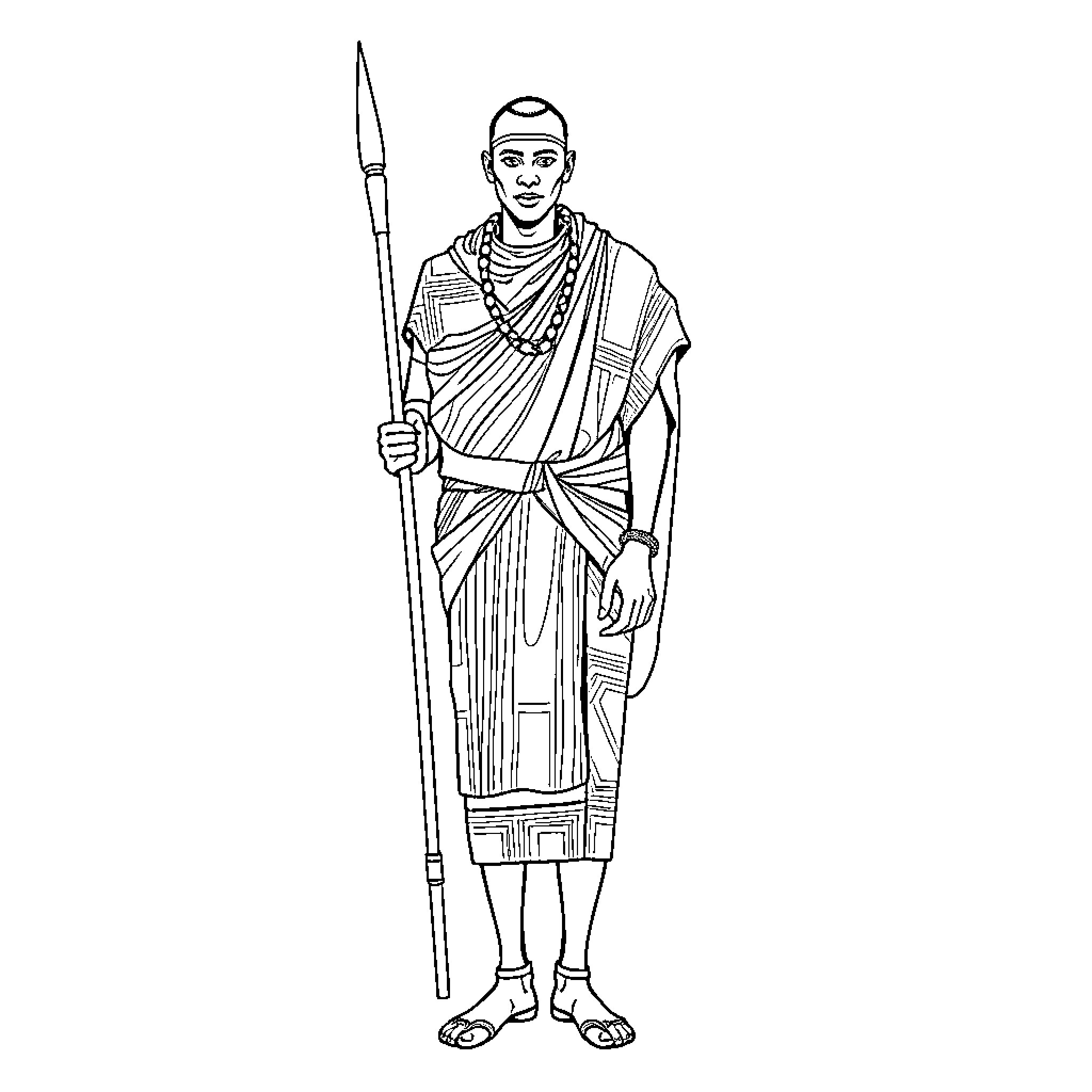 Best Maasai Moran Coloring Pages (Free Printable PDF)