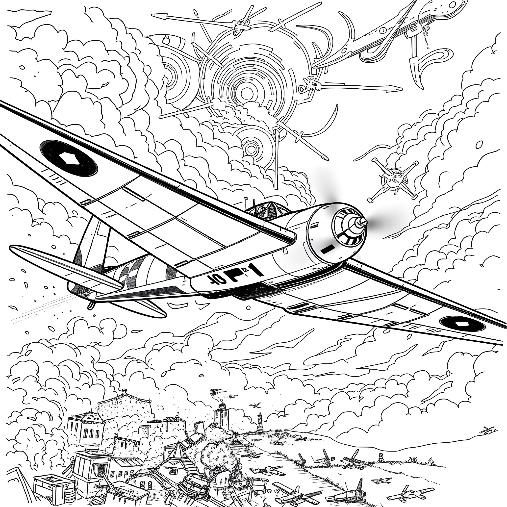 Best Lancaster Coloring Pages (Free Printable PDF)