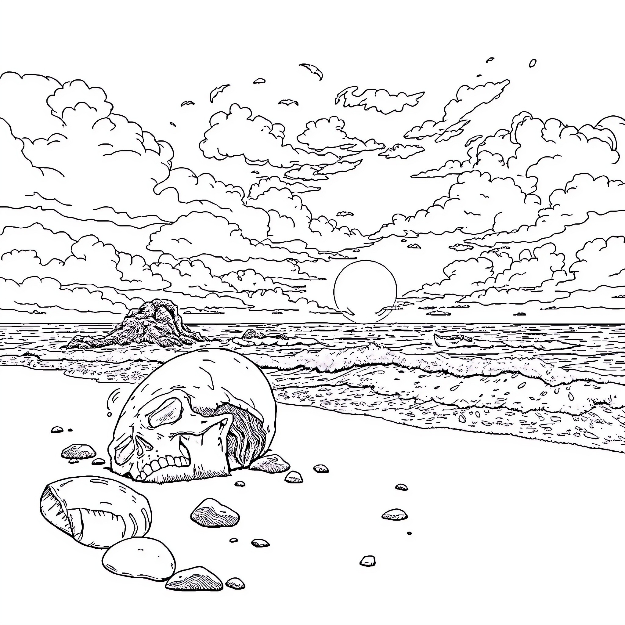 Best Death Coloring Pages (Free Printable PDF)