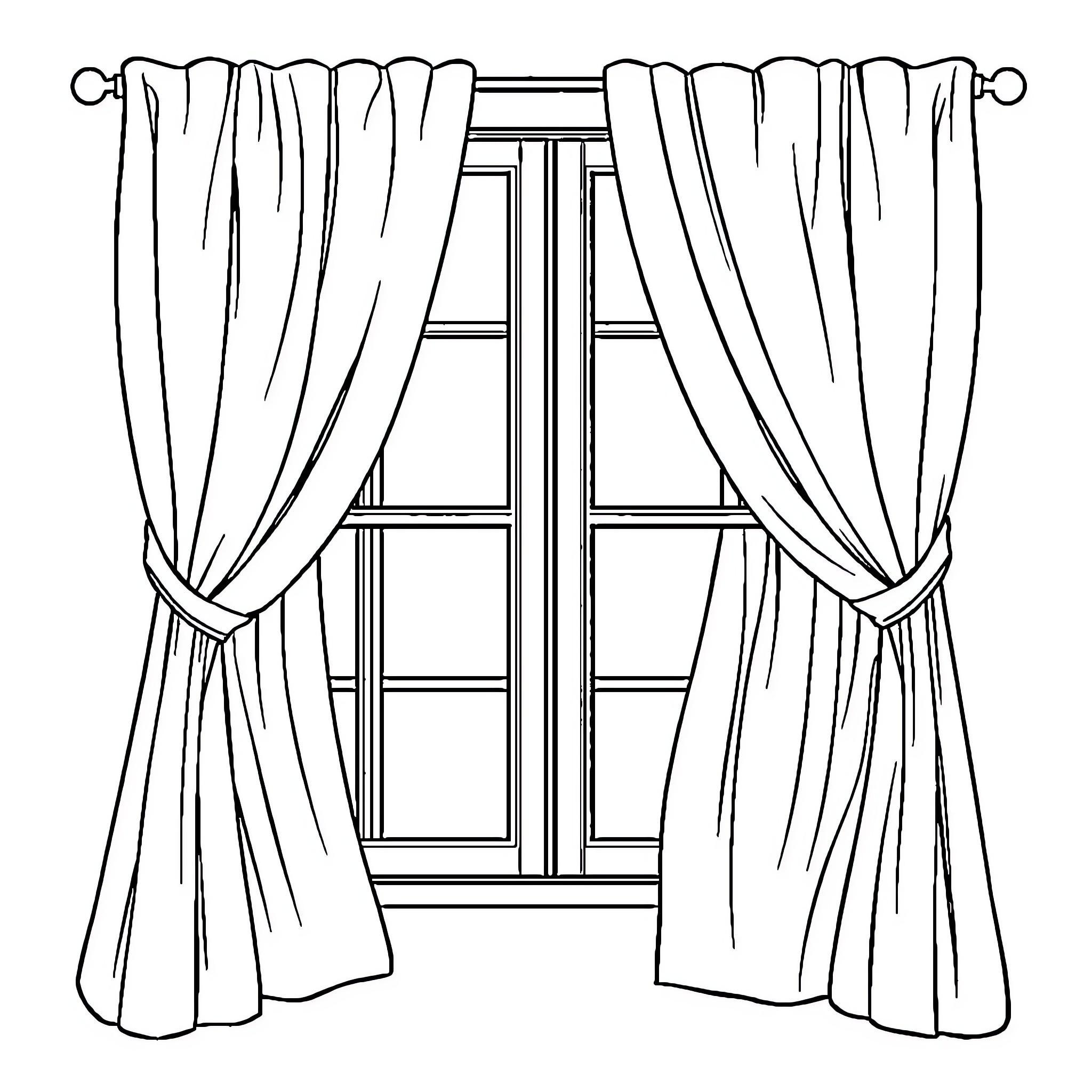 15 Best Window Coloring Pages (Free Printable PDFs)