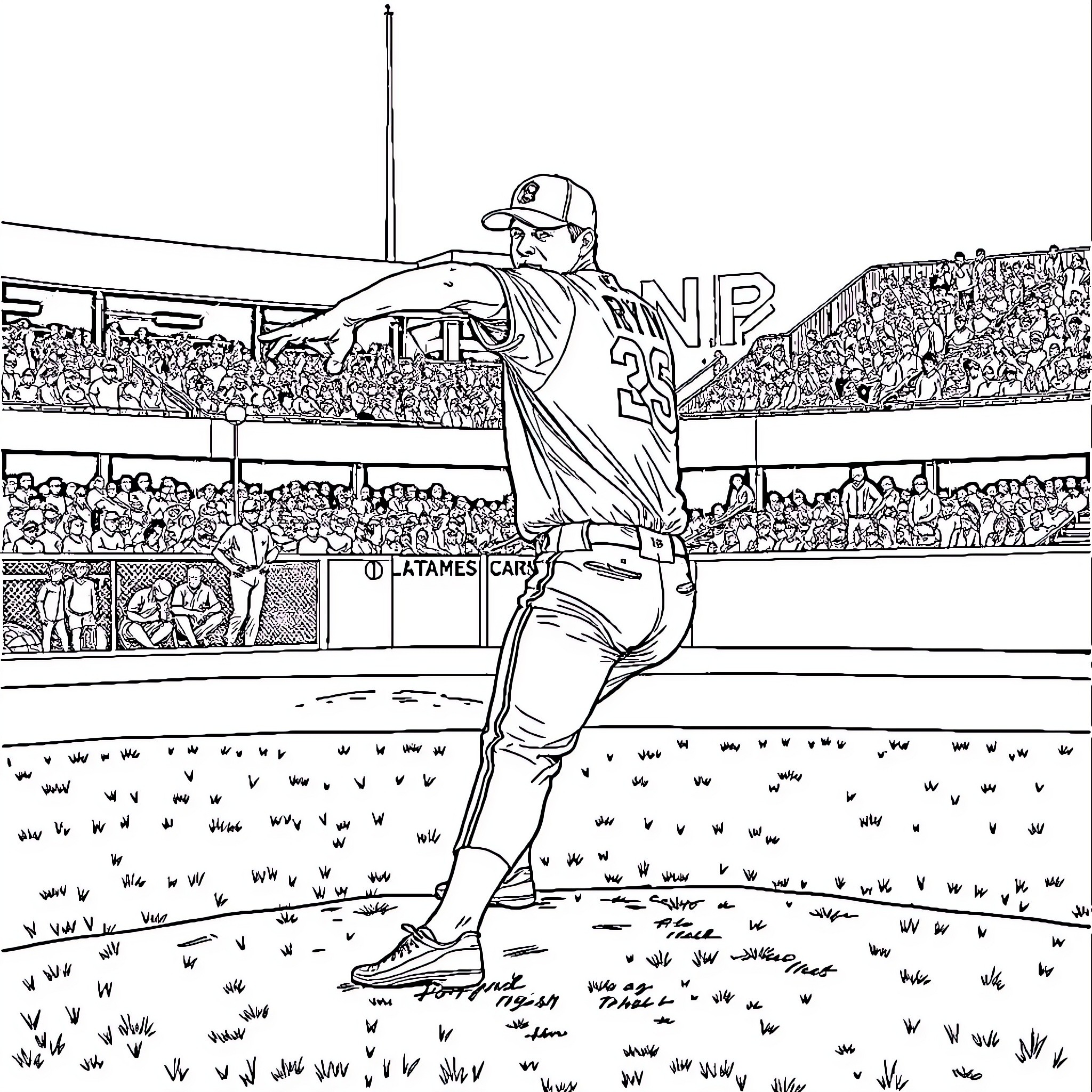 Best Nolan Ryan Coloring Pages (Free Printable PDF)