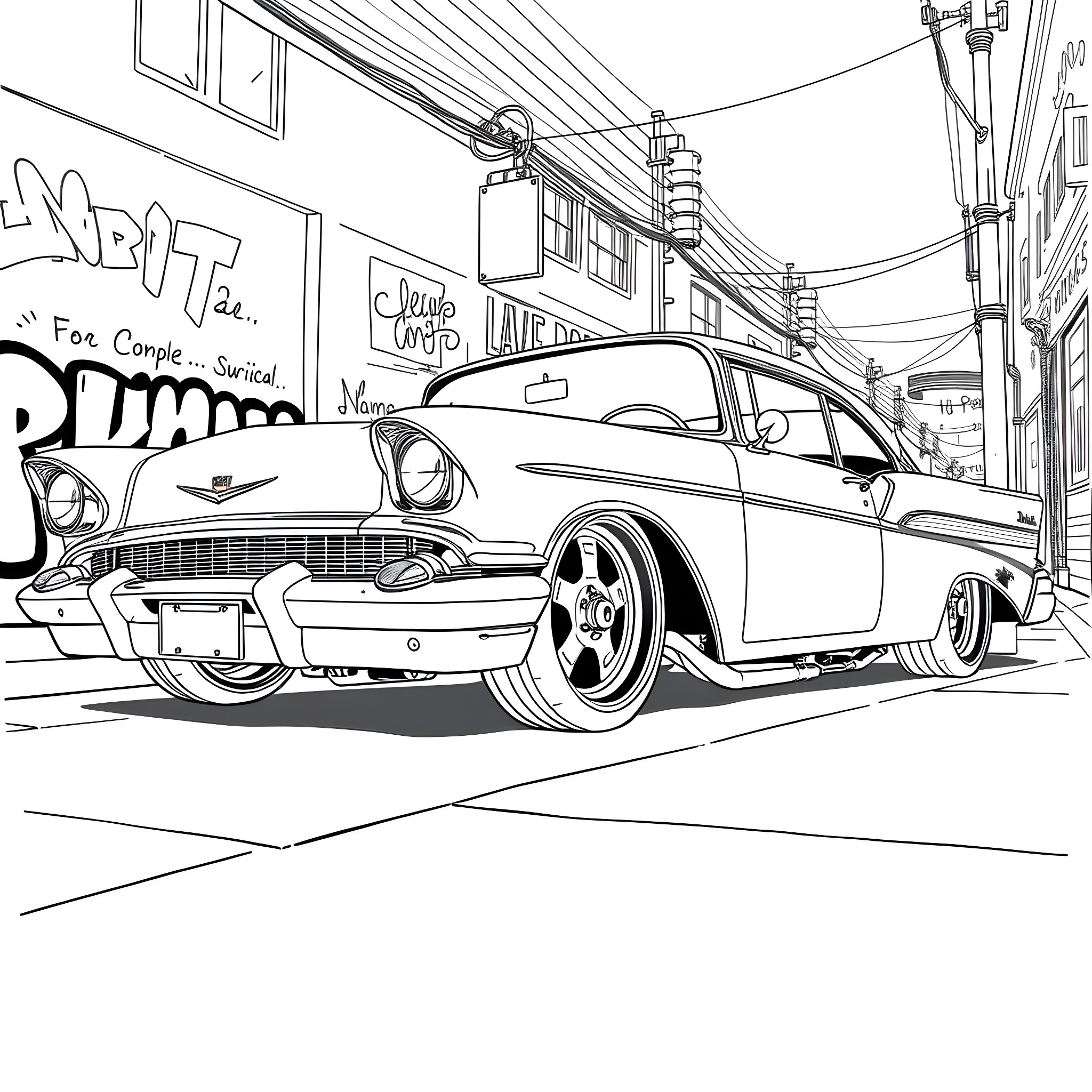 12 Best Lowrider Coloring Pages (Free Printable PDFs)
