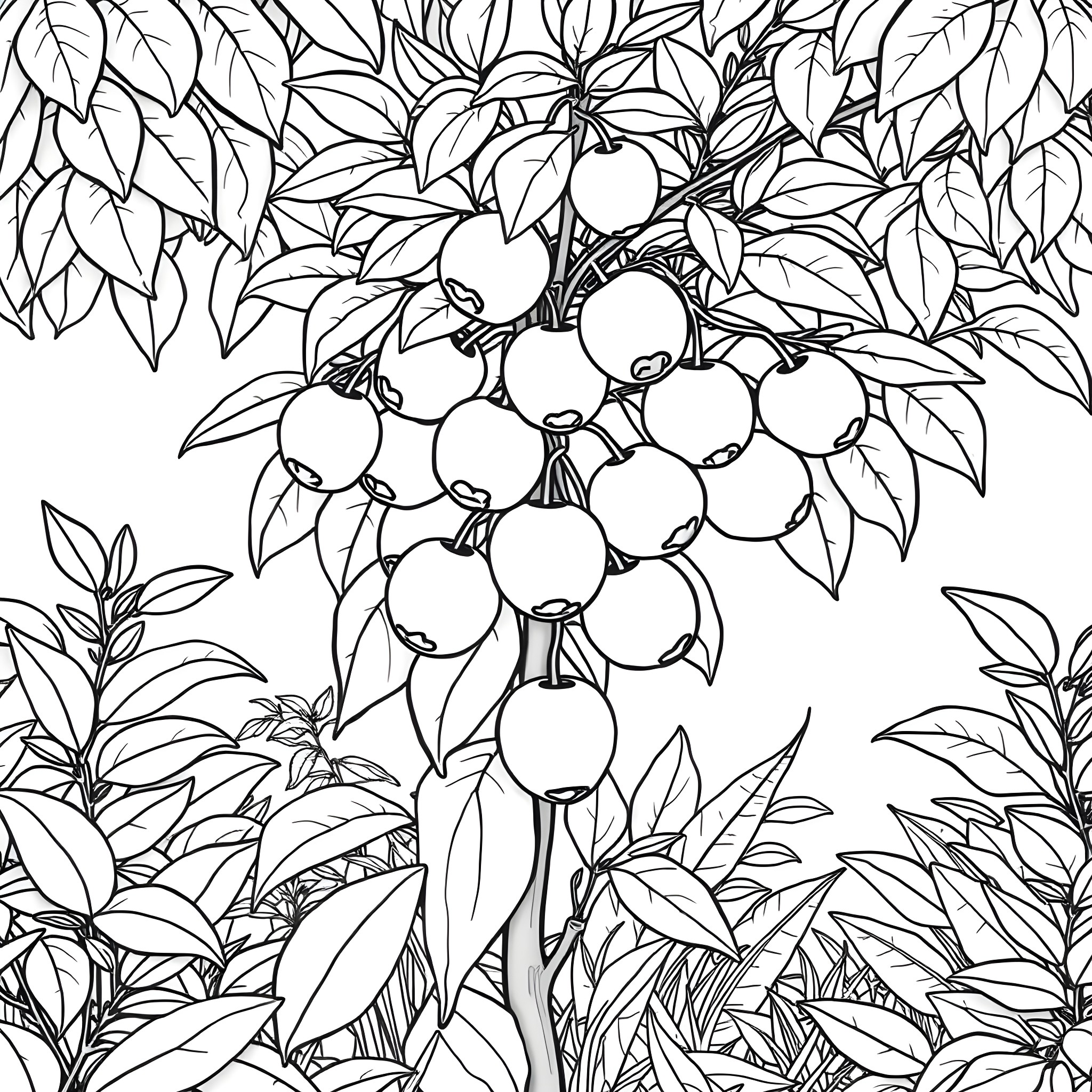 Best Fruit Coloring Pages (Free Printable PDF)