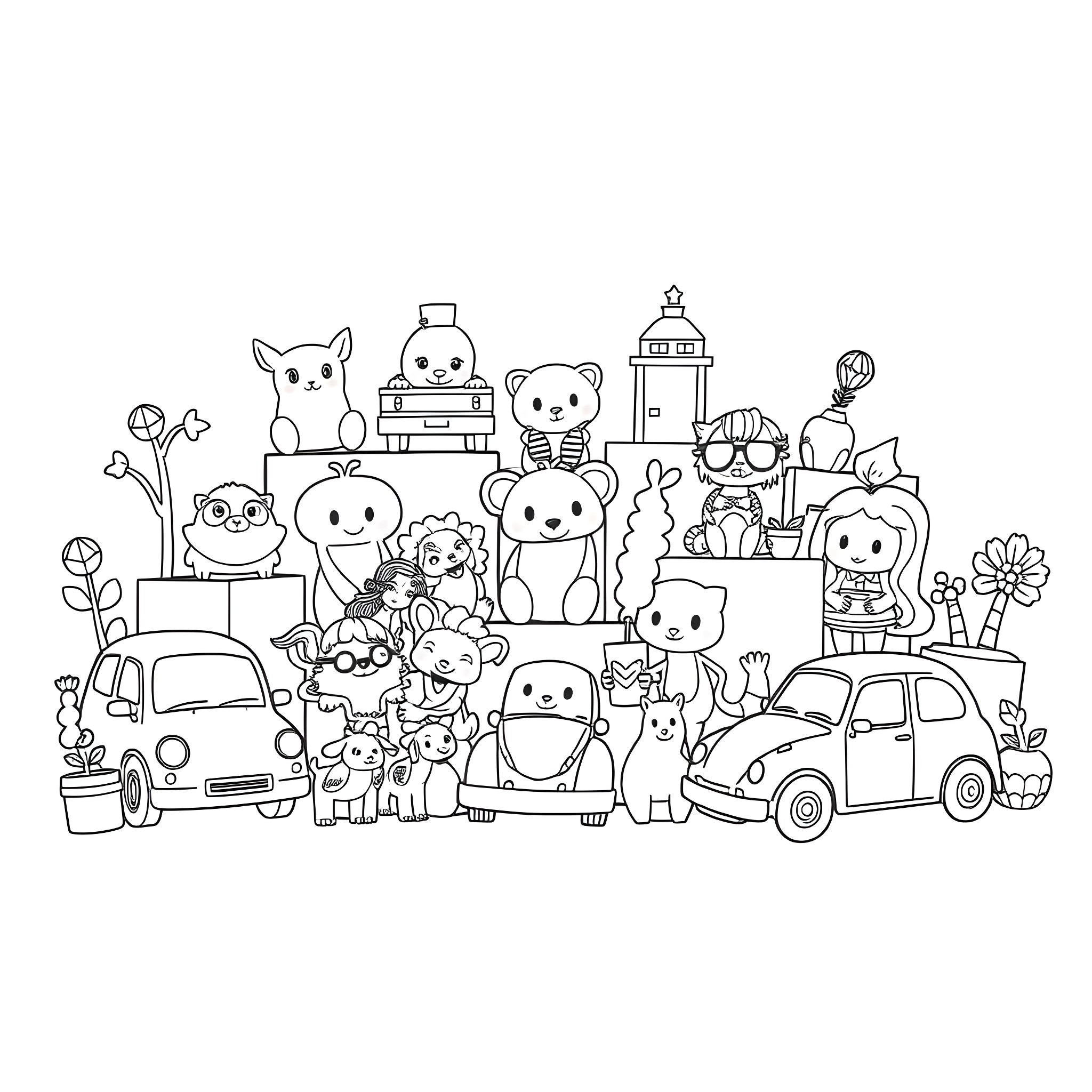 Best Toy Coloring Pages (Free Printable PDF)