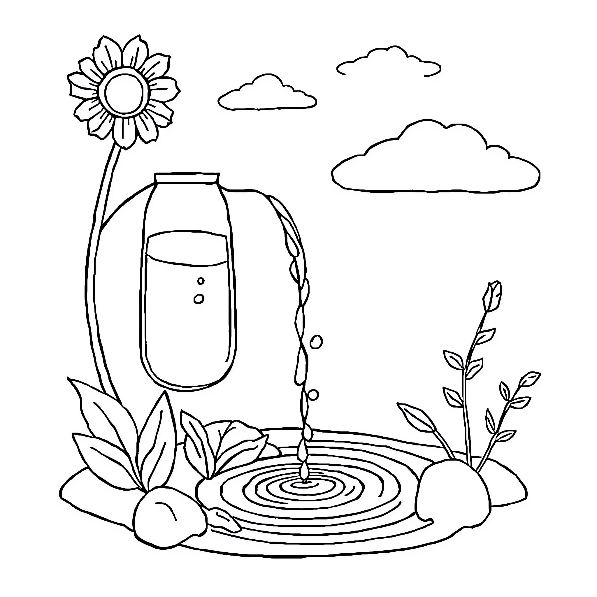Best Water Coloring Pages (Free Printable PDF)