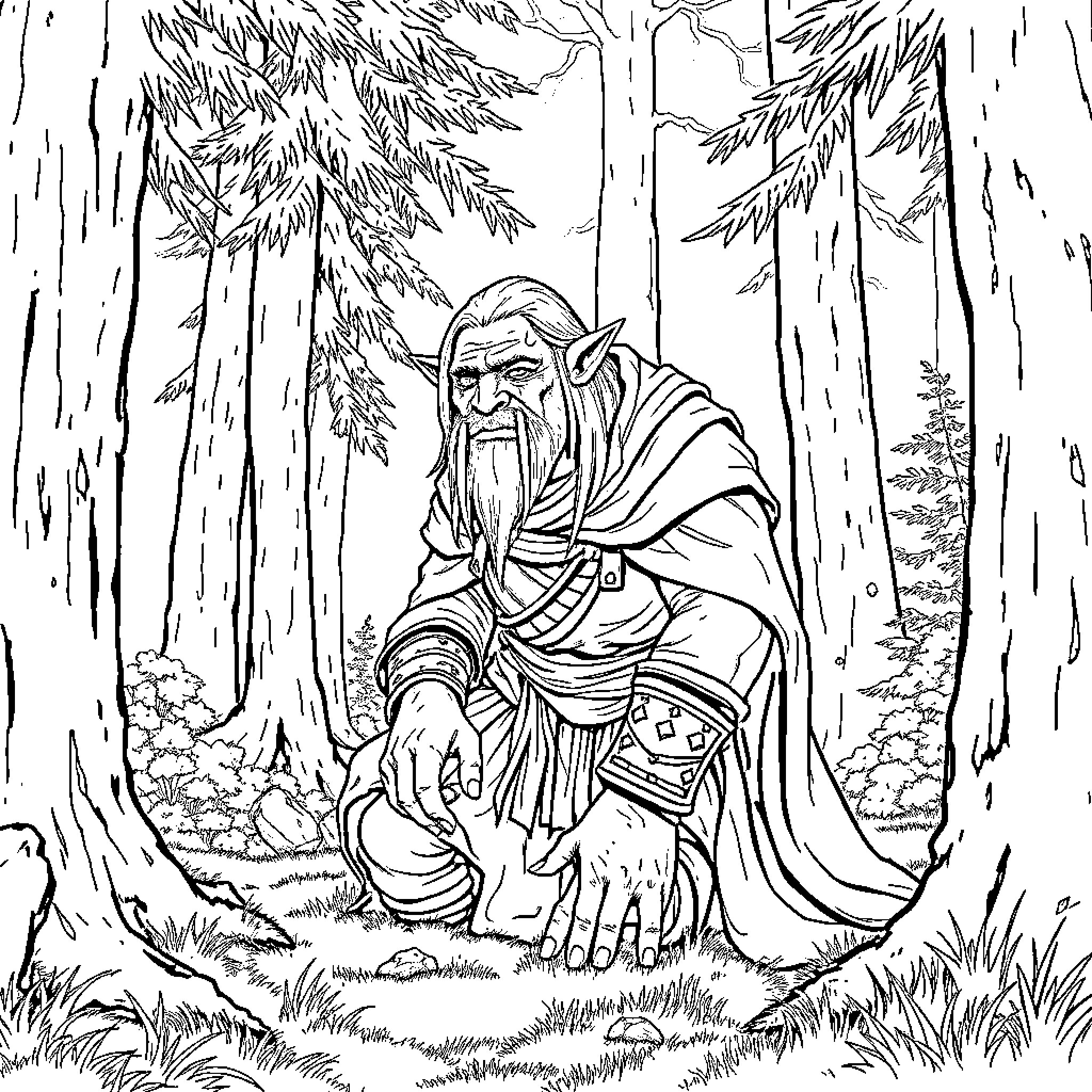 Best Orc Coloring Pages (Free Printable PDF)