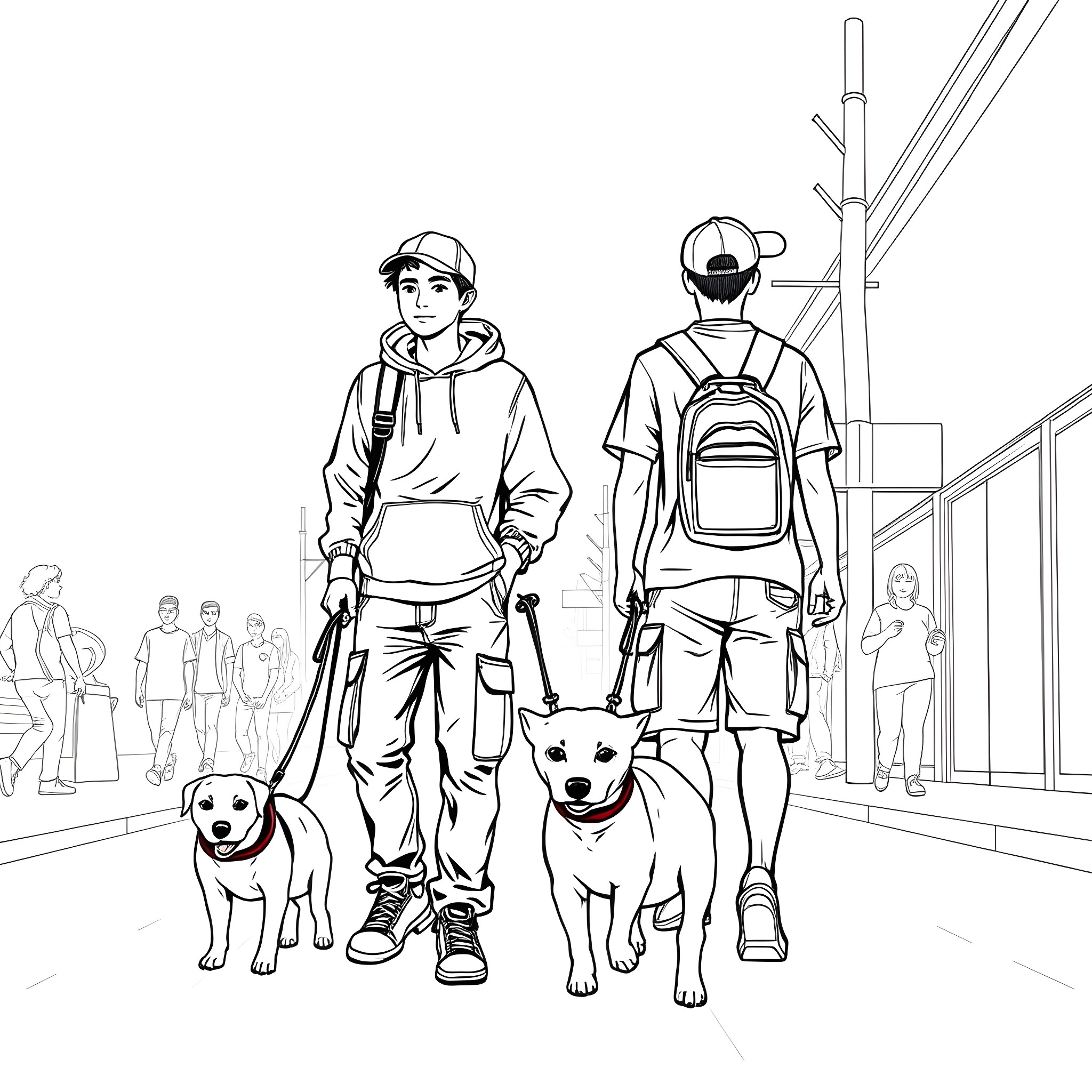 Best Teen Boy Coloring Pages (Free Printable PDF)