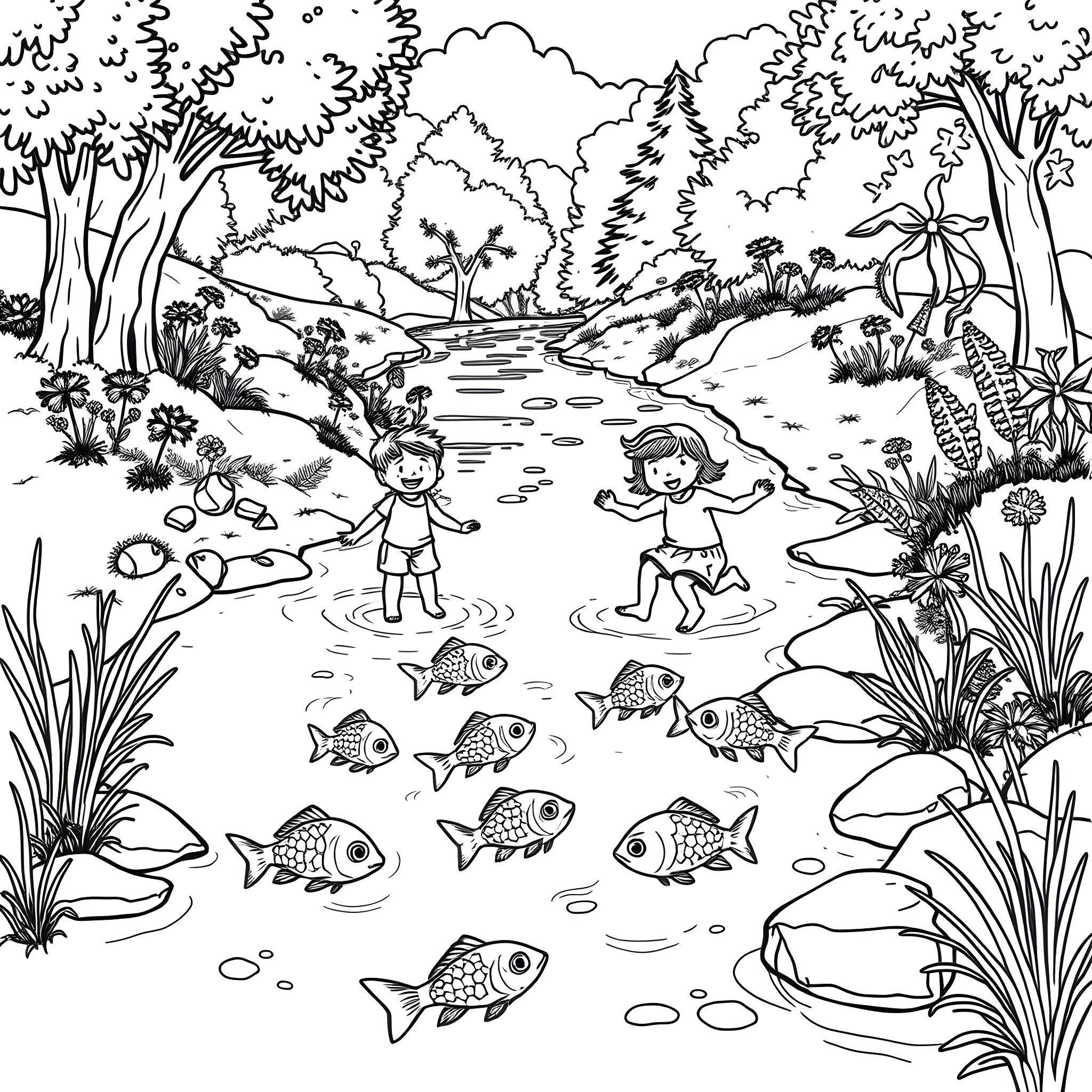 133 Best Fish Coloring Pages (Free Printable PDFs)