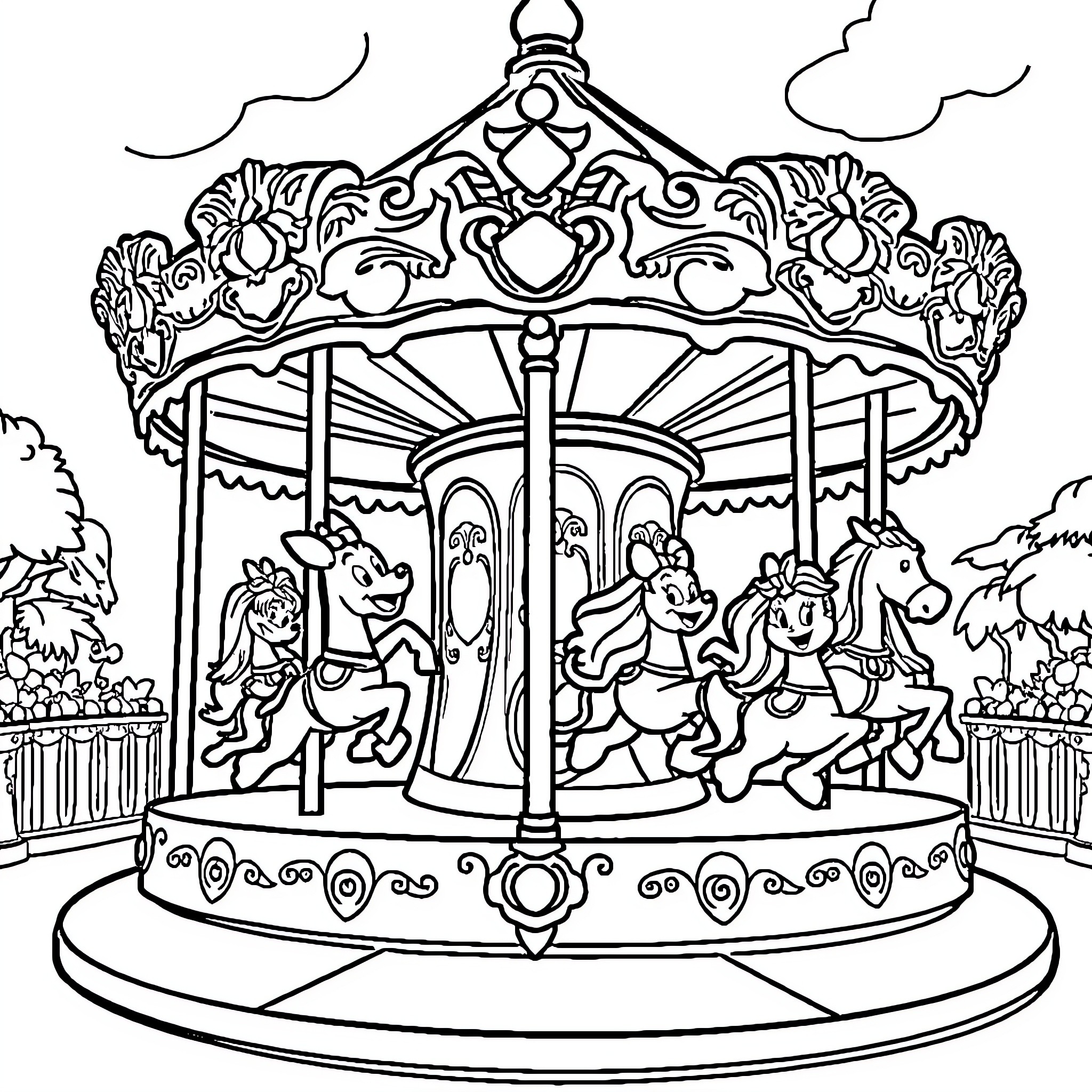 33 Best Disney Coloring Pages (Free Printable PDFs)