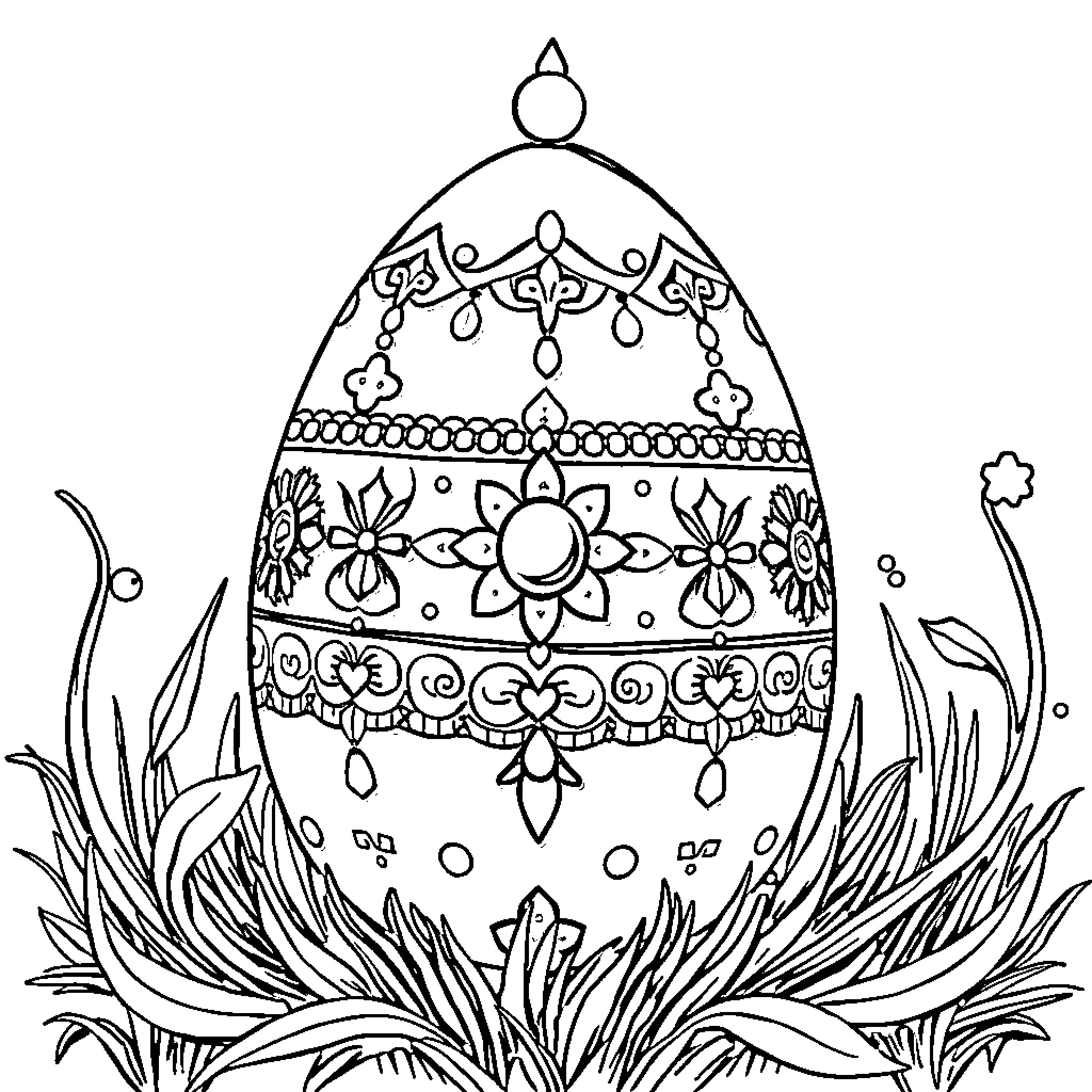 Best Egg Coloring Pages (Free Printable PDF)