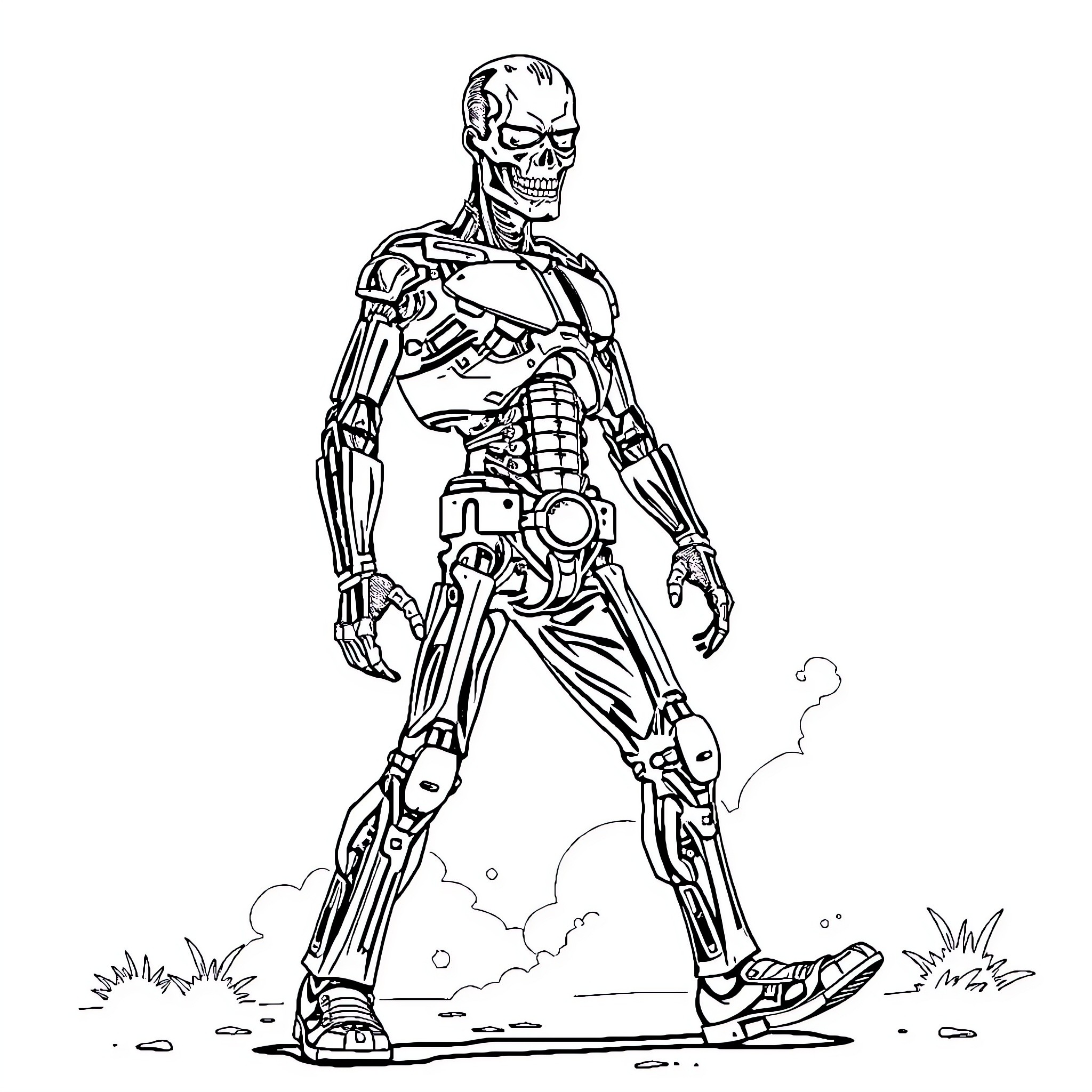 39 Best Terminator Coloring Pages (Free Printable PDFs)