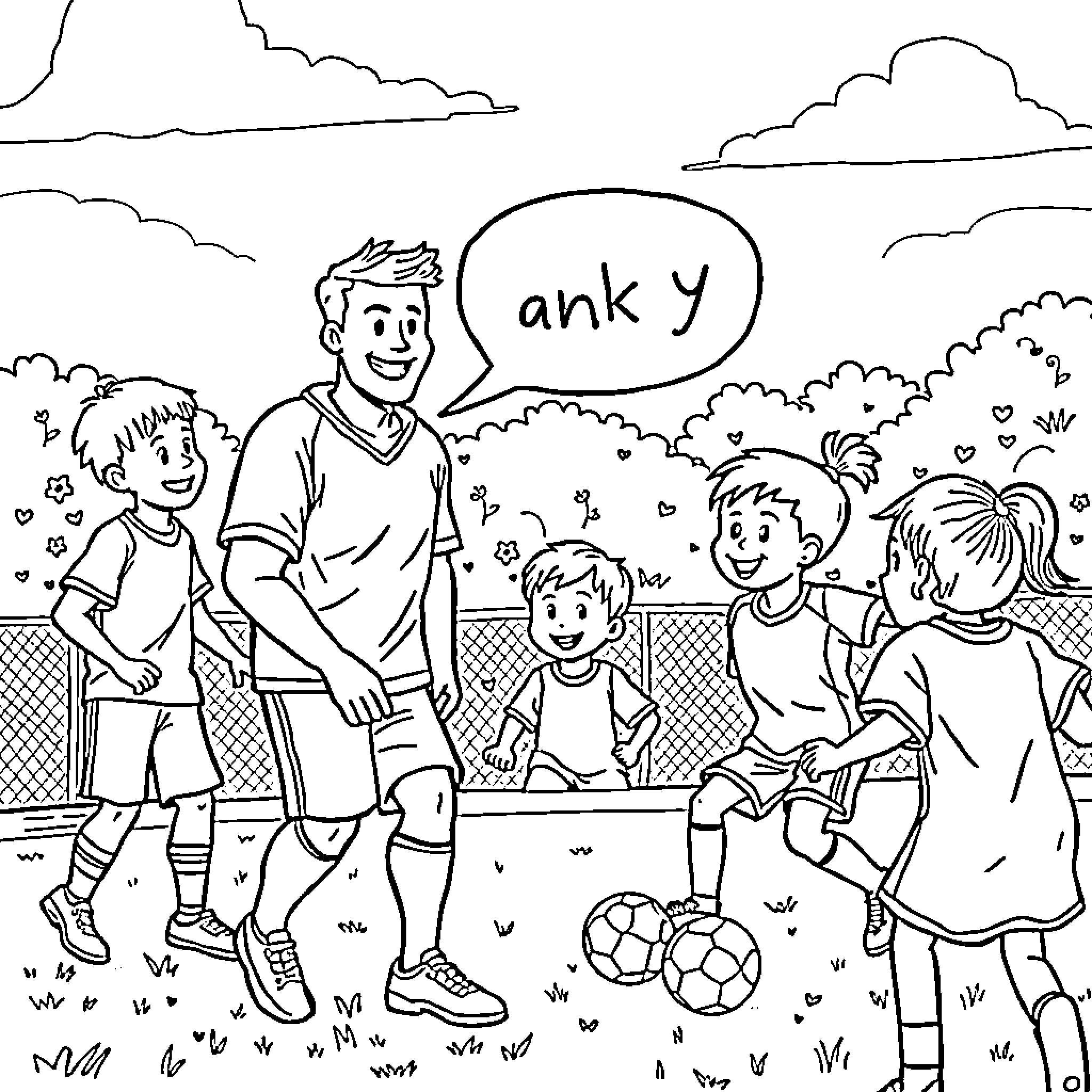 Best Coach Coloring Pages (Free Printable PDF)