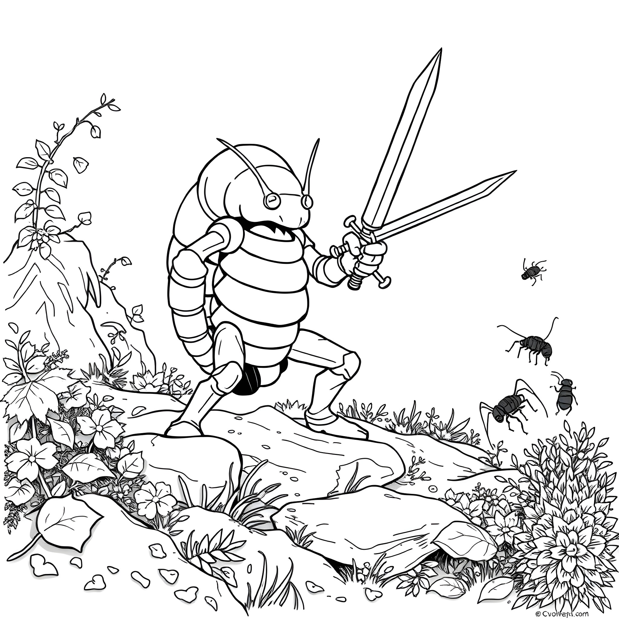 1 Best Isopod Coloring Pages (Free Printable PDFs)