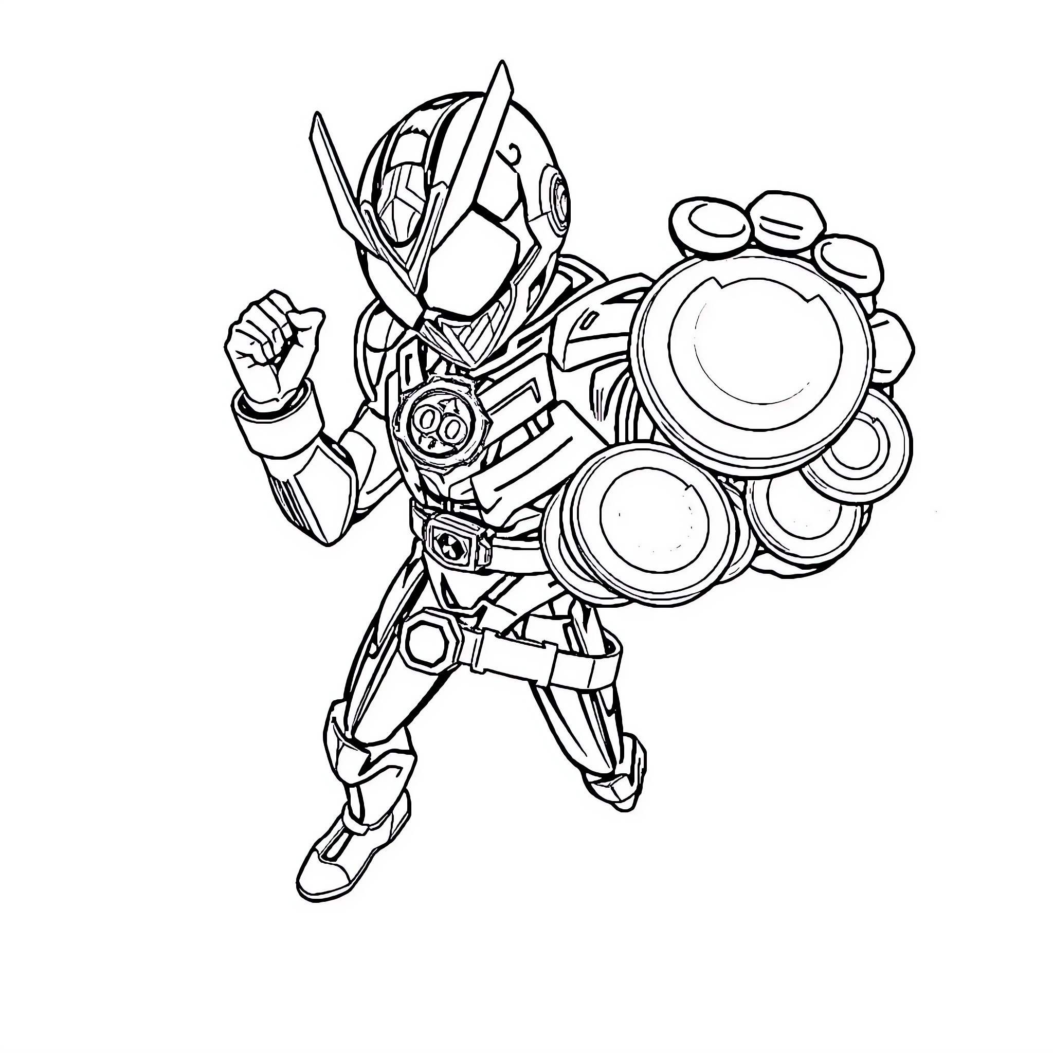 Best Kamen Rider Coloring Pages (Free Printable PDF)