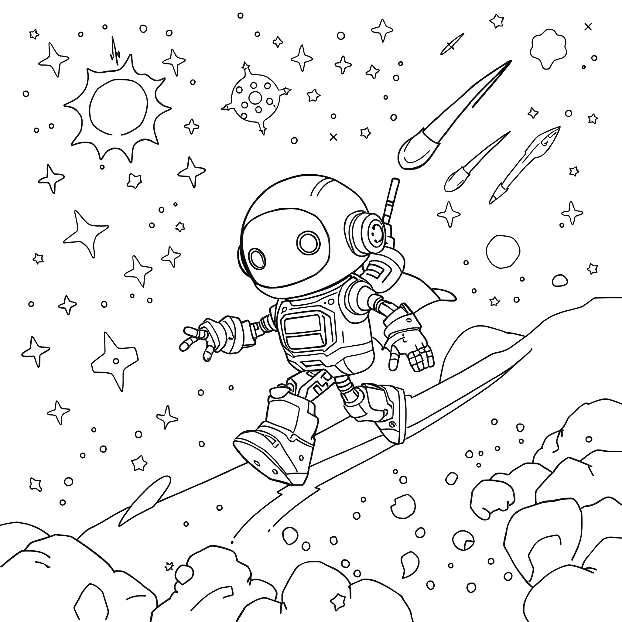1 Best Astro Bot Coloring Pages (Free Printable PDFs)