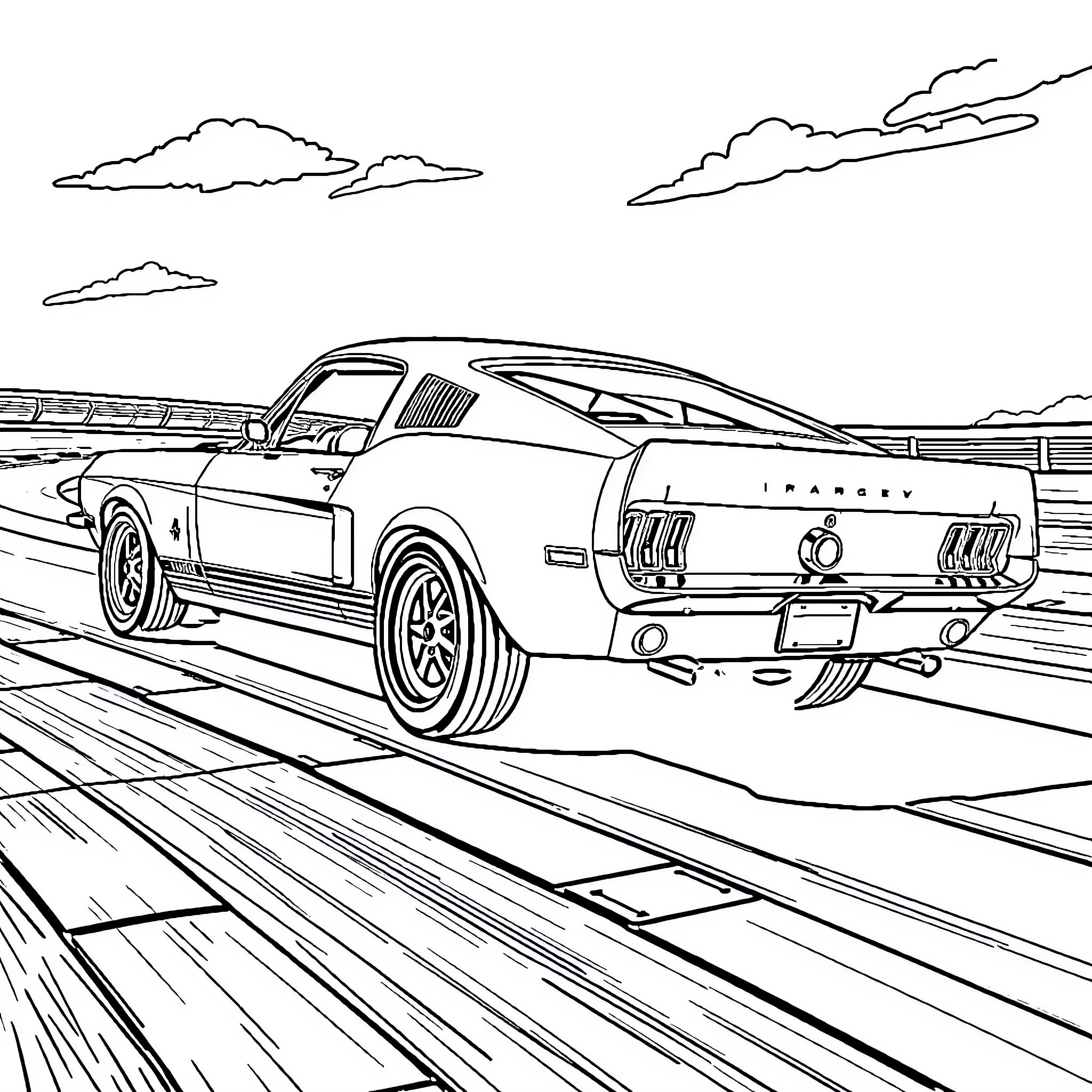 84 Best Mustang Coloring Pages (Free Printable PDFs)