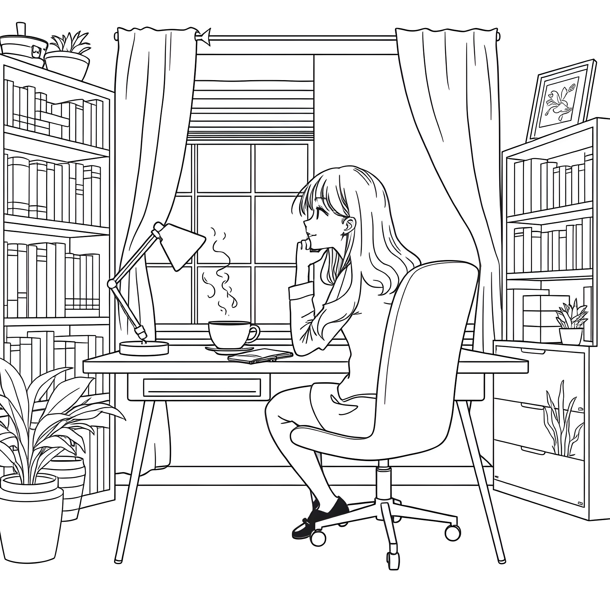 165 Best Girl Coloring Pages (Free Printable PDFs)