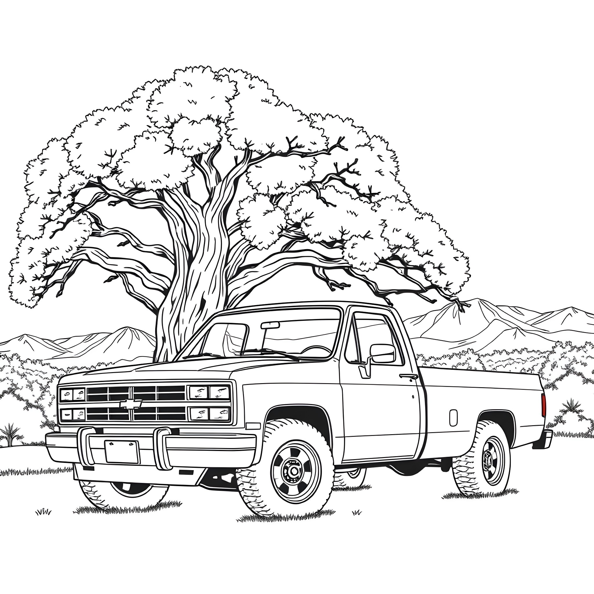 Best 94 Flatbed Coloring Pages (Free Printable PDF)
