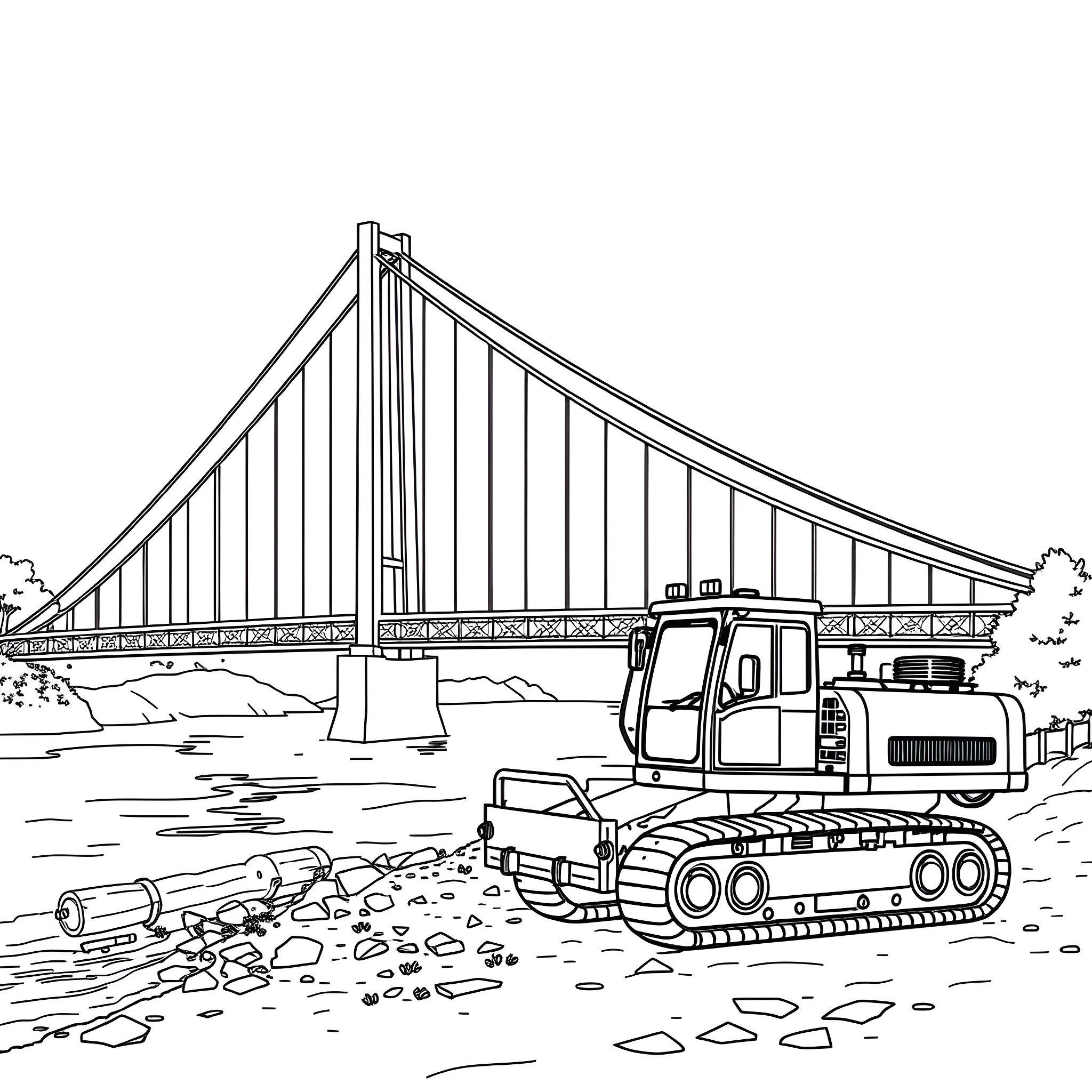 Best Construction Vehicle Coloring Pages (Free Printable PDF)