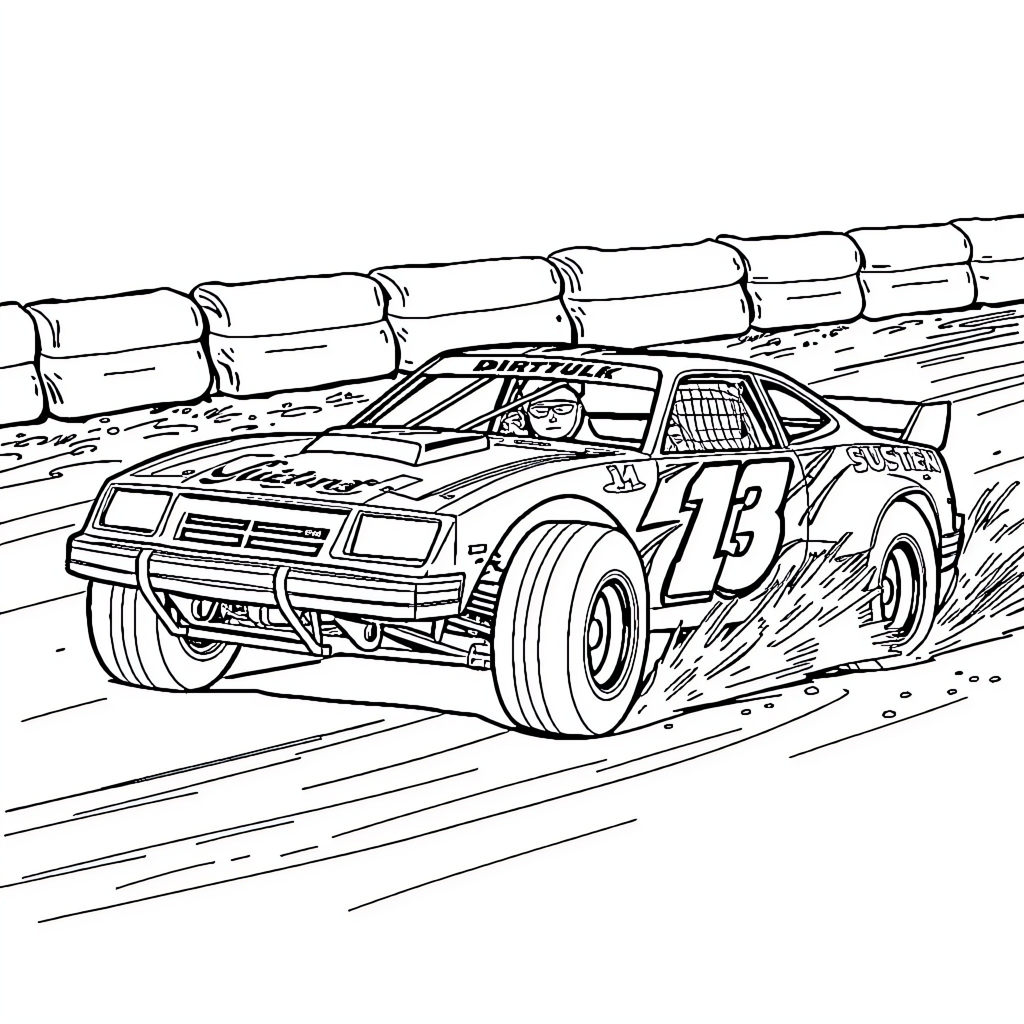 Best Late Model Coloring Pages (Free Printable PDF)