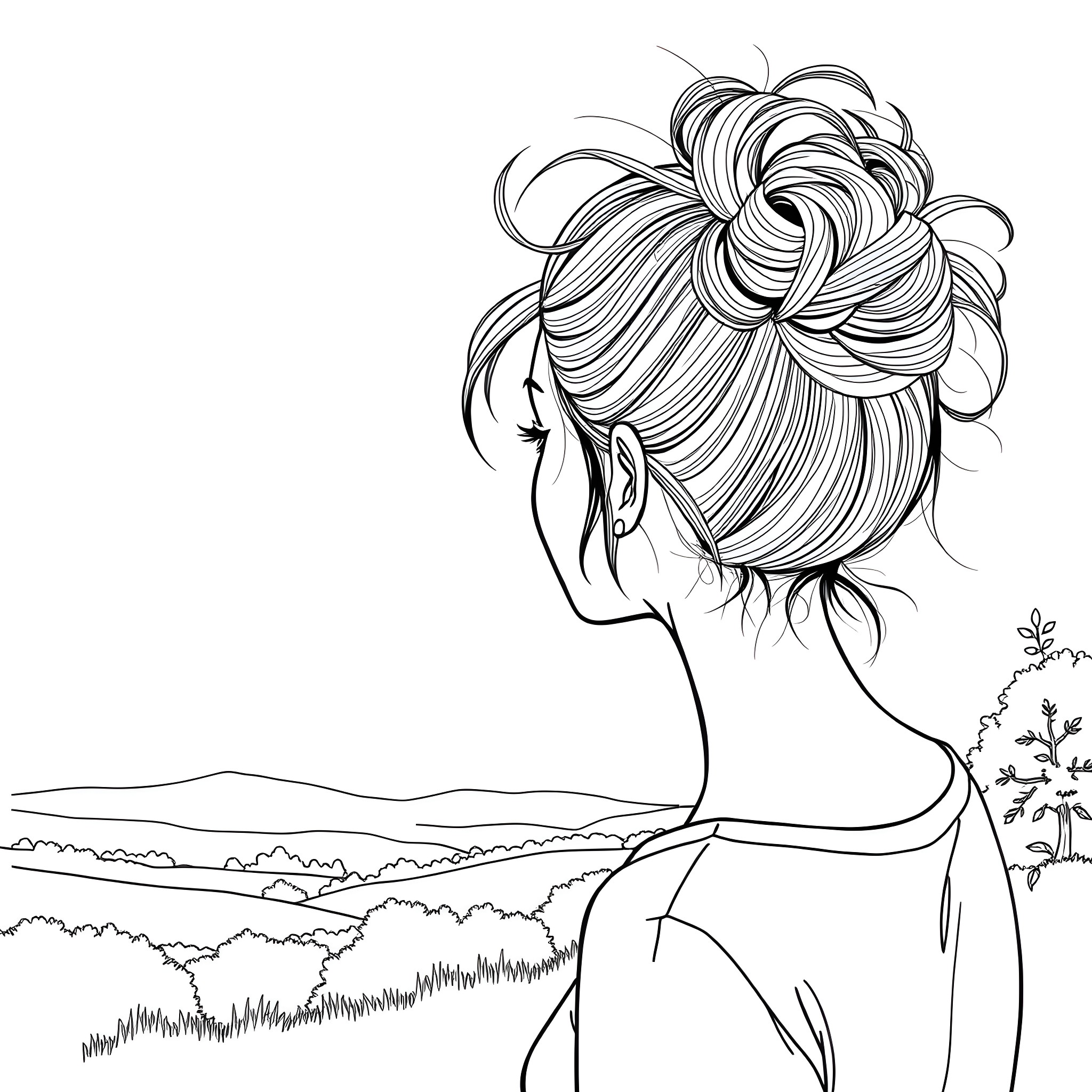 433 Best Woman Coloring Pages (Free Printable PDFs)