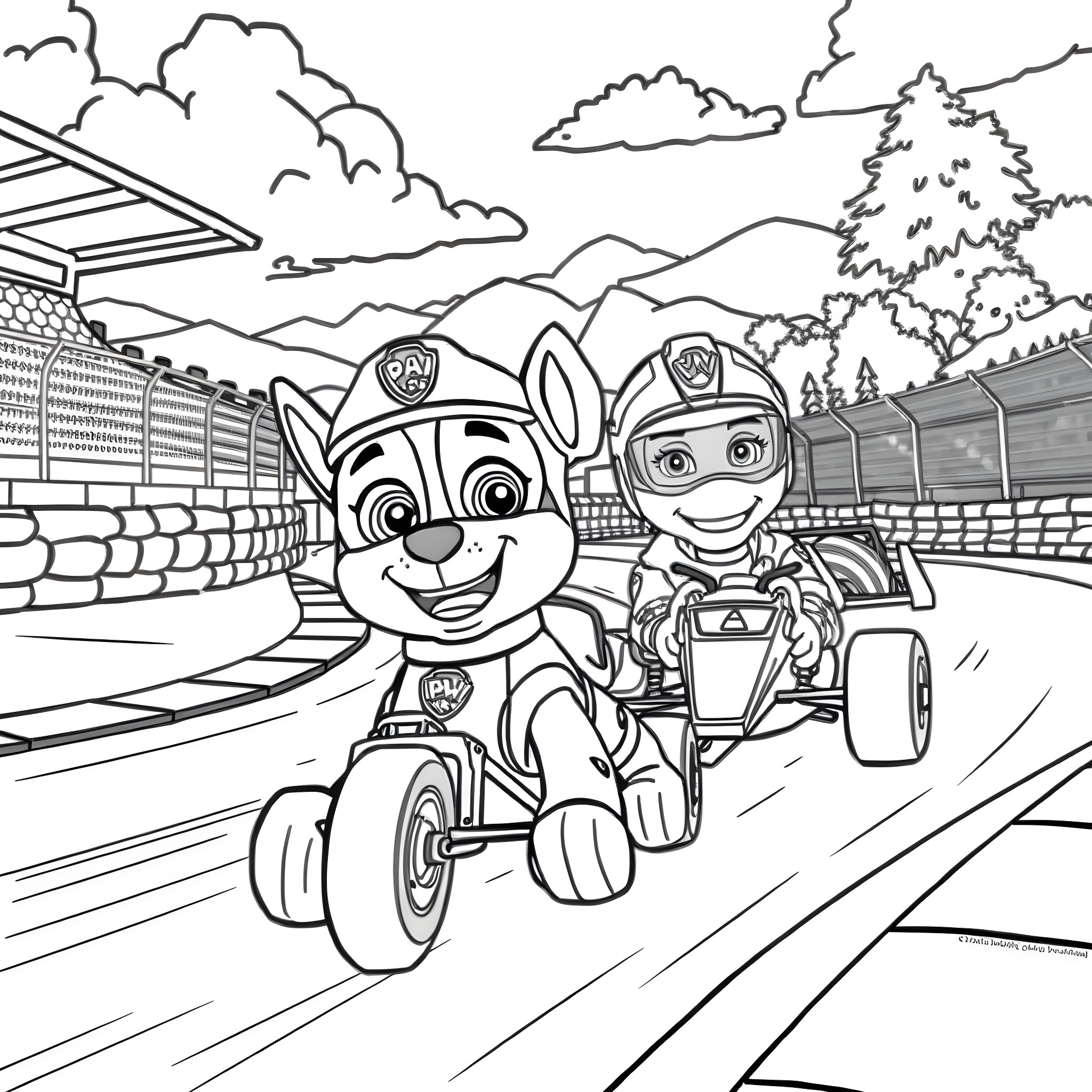 Best Rubble Coloring Pages (Free Printable PDF)