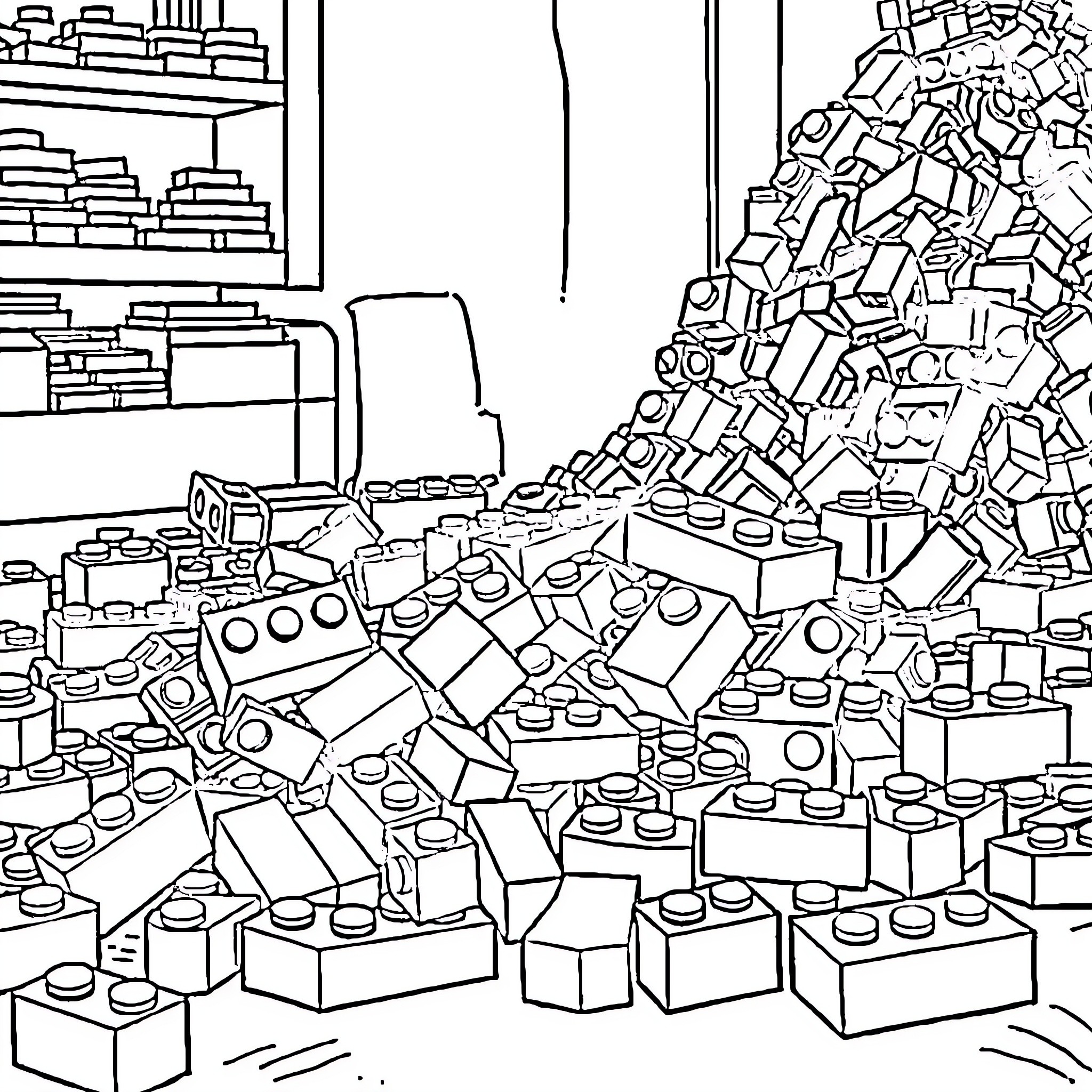 44 Best Lego Coloring Pages (Free Printable PDFs)