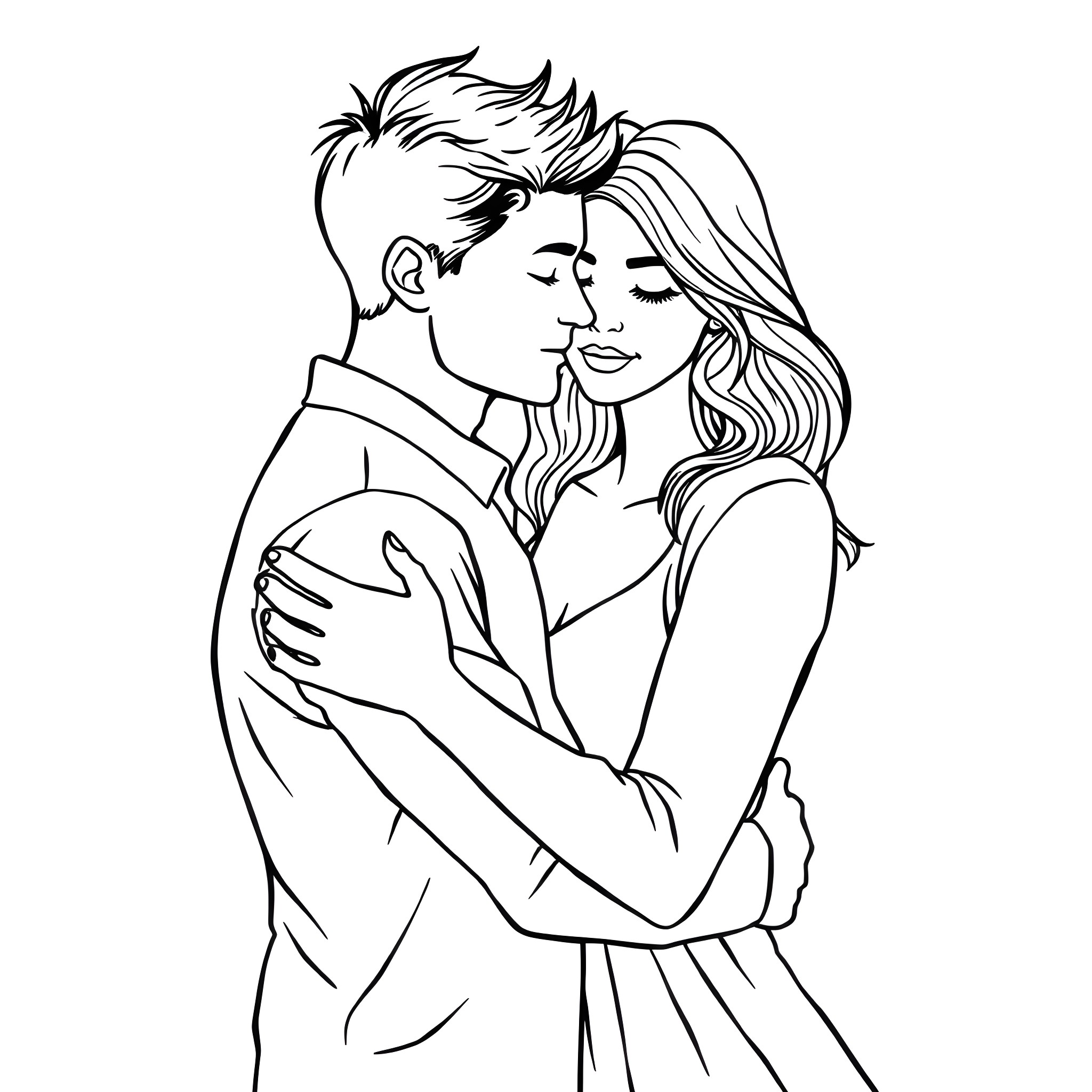259 Best Couple Coloring Pages (Free Printable PDFs)