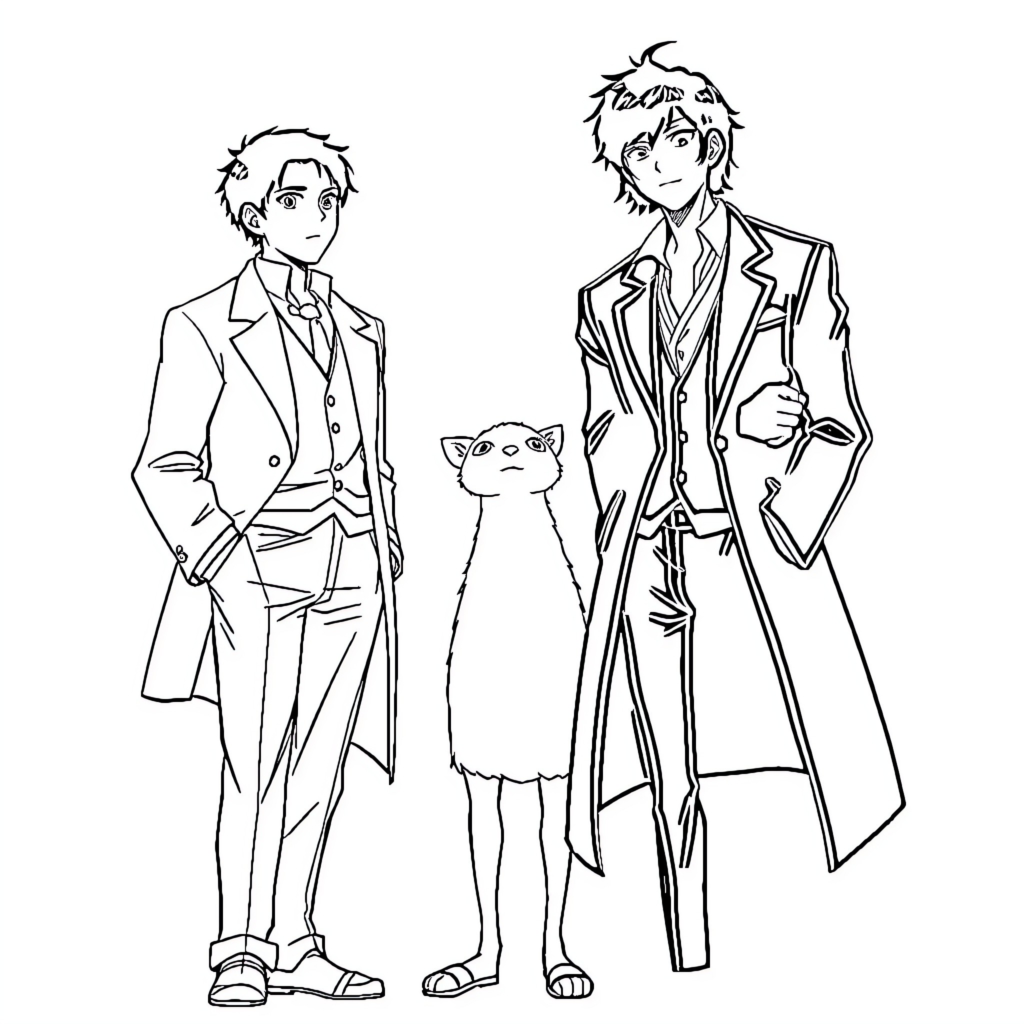 2 Best Dazai Coloring Pages (Free Printable PDFs)