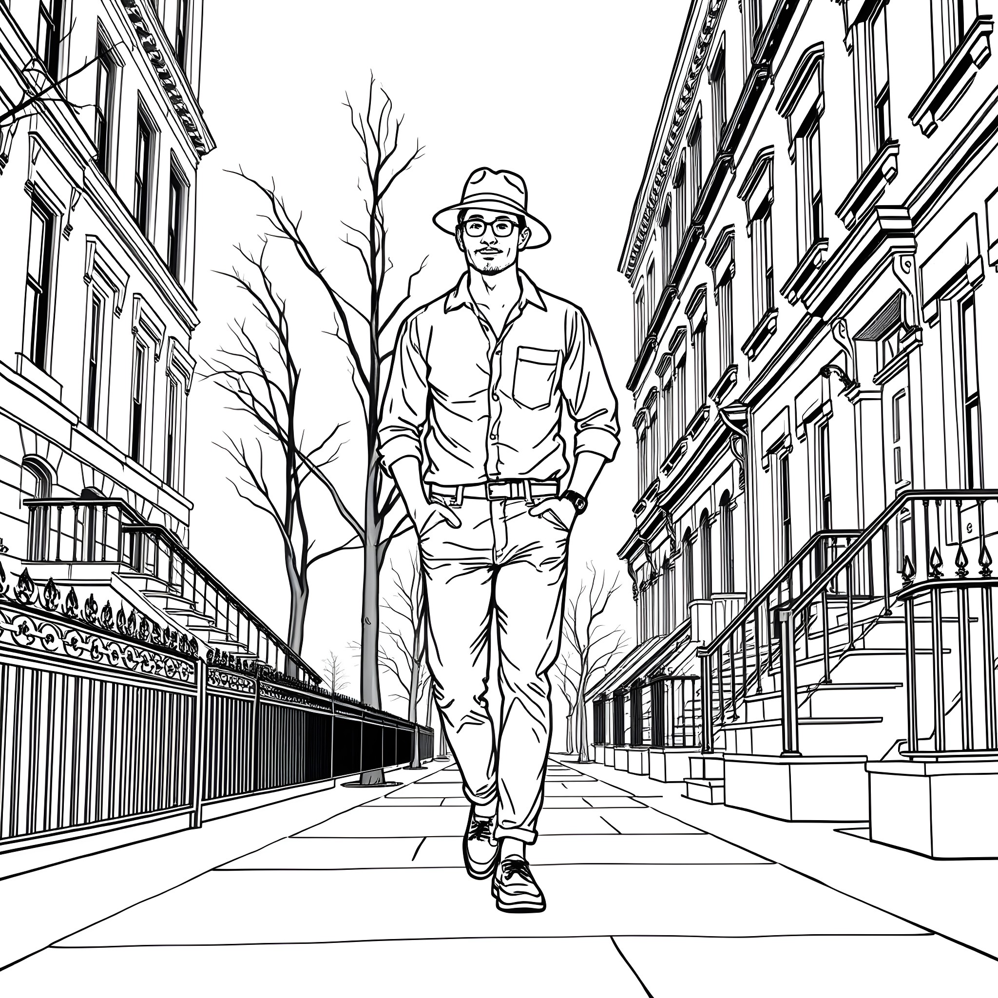 211 Best Man Coloring Pages (Free Printable PDFs)