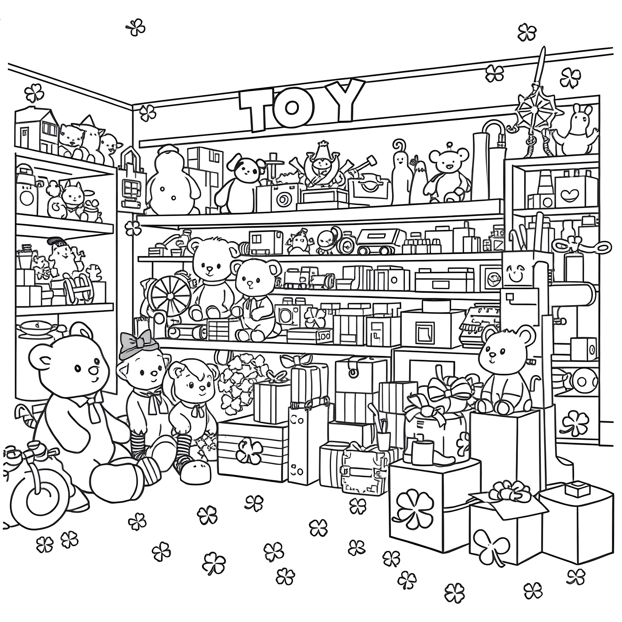 Best Toy Coloring Pages (Free Printable PDF)