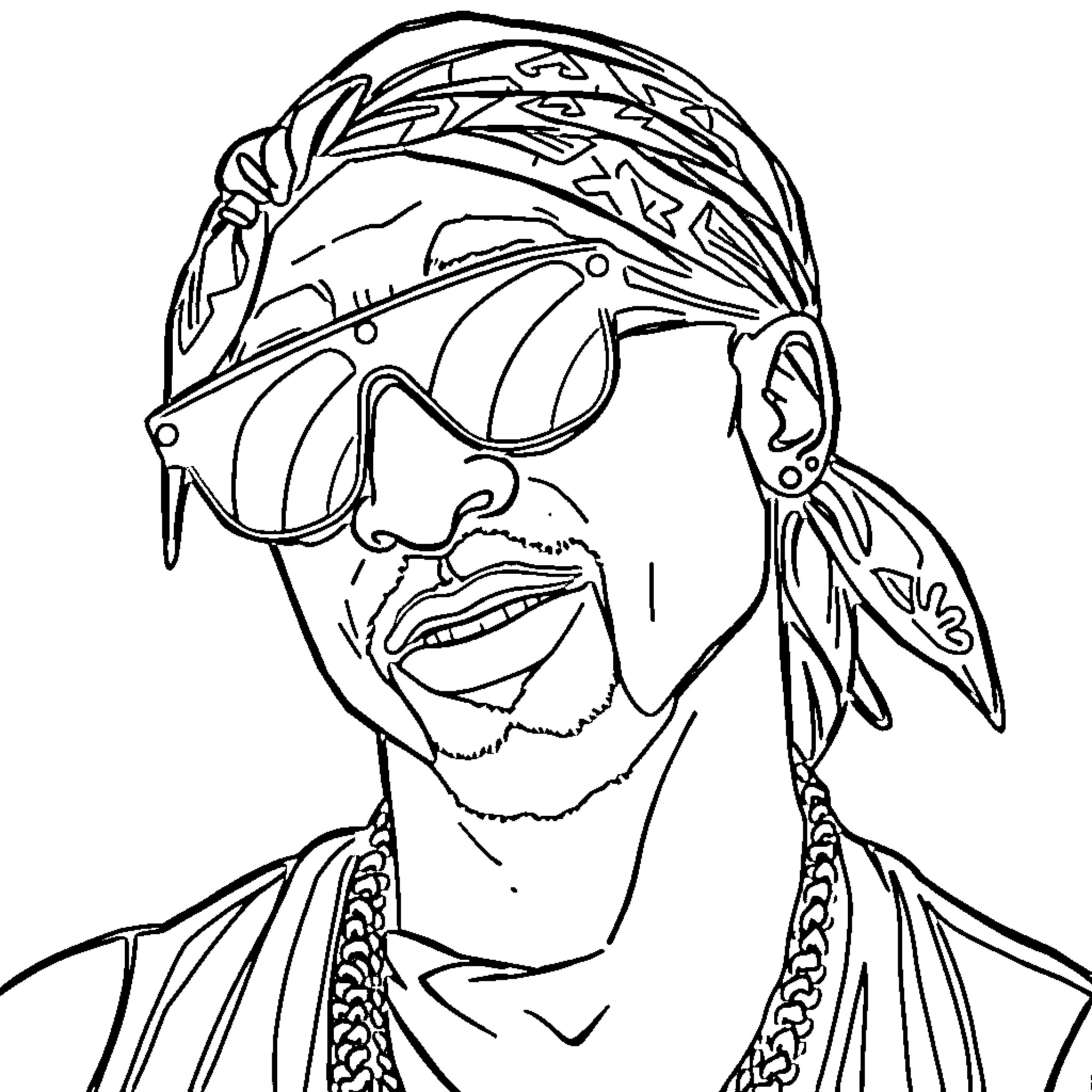 Best Tupac Coloring Pages (Free Printable PDF)