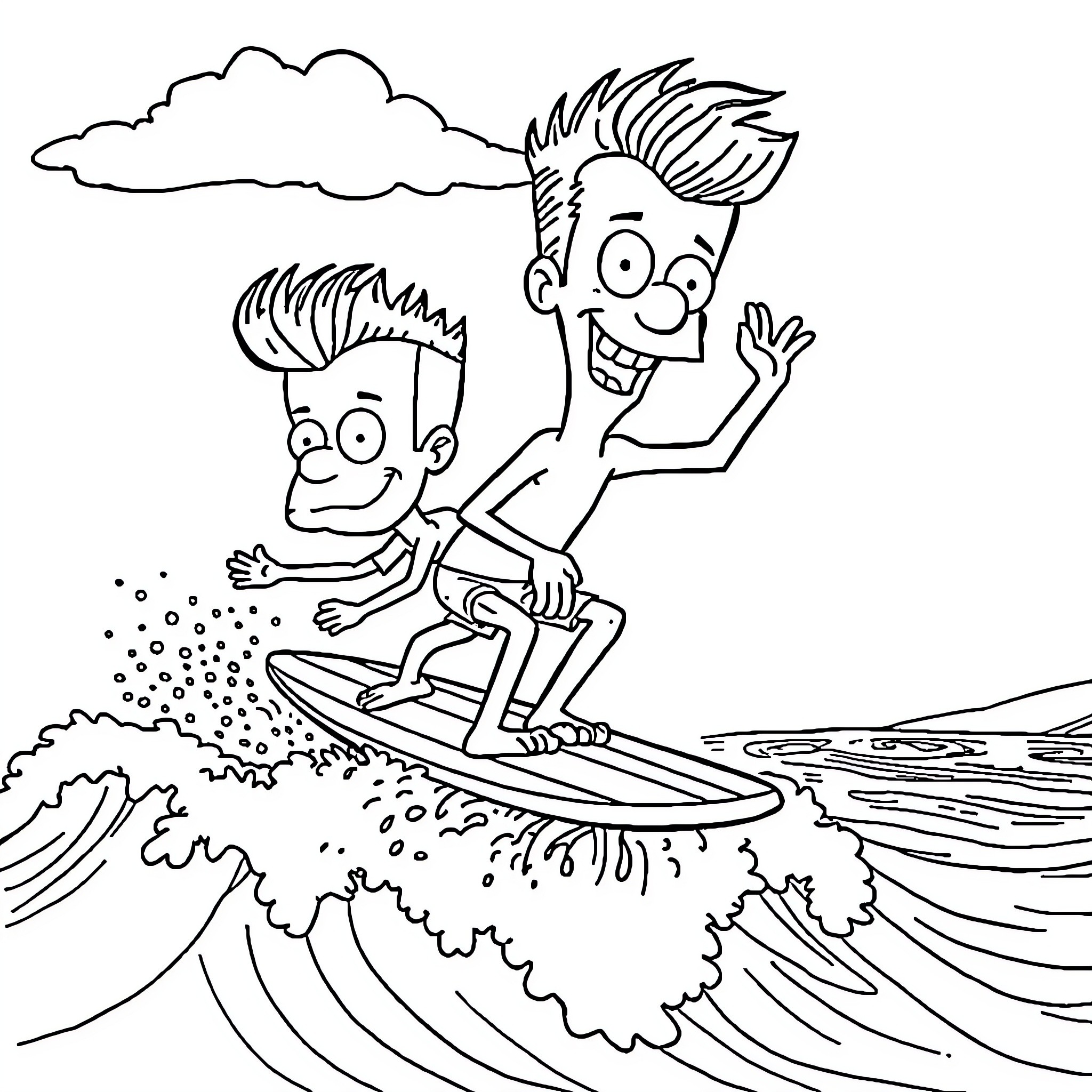 19 Best Beavis and Butthead Coloring Pages (Free Printable PDFs)