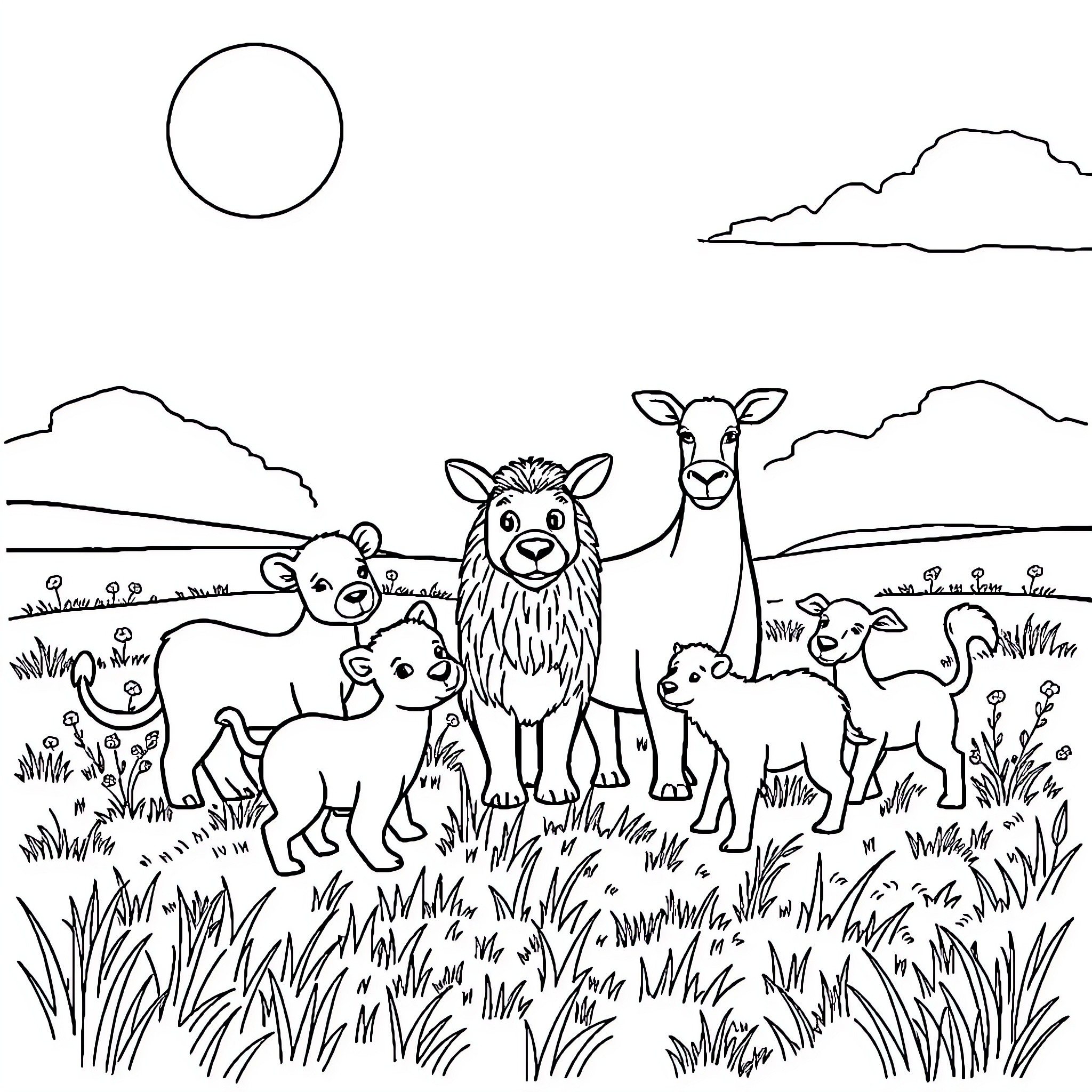 Best Animal Coloring Pages (Free Printable PDF)